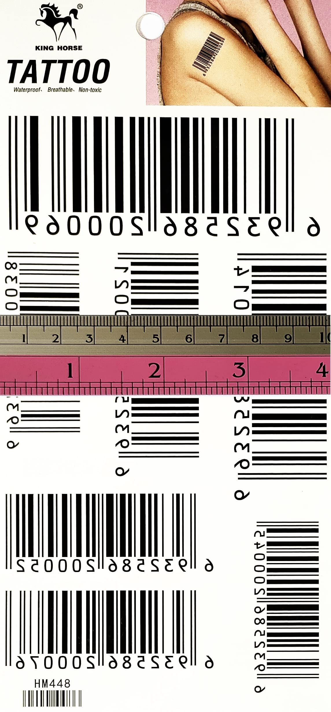 Made In Usa Barcode Tattoo