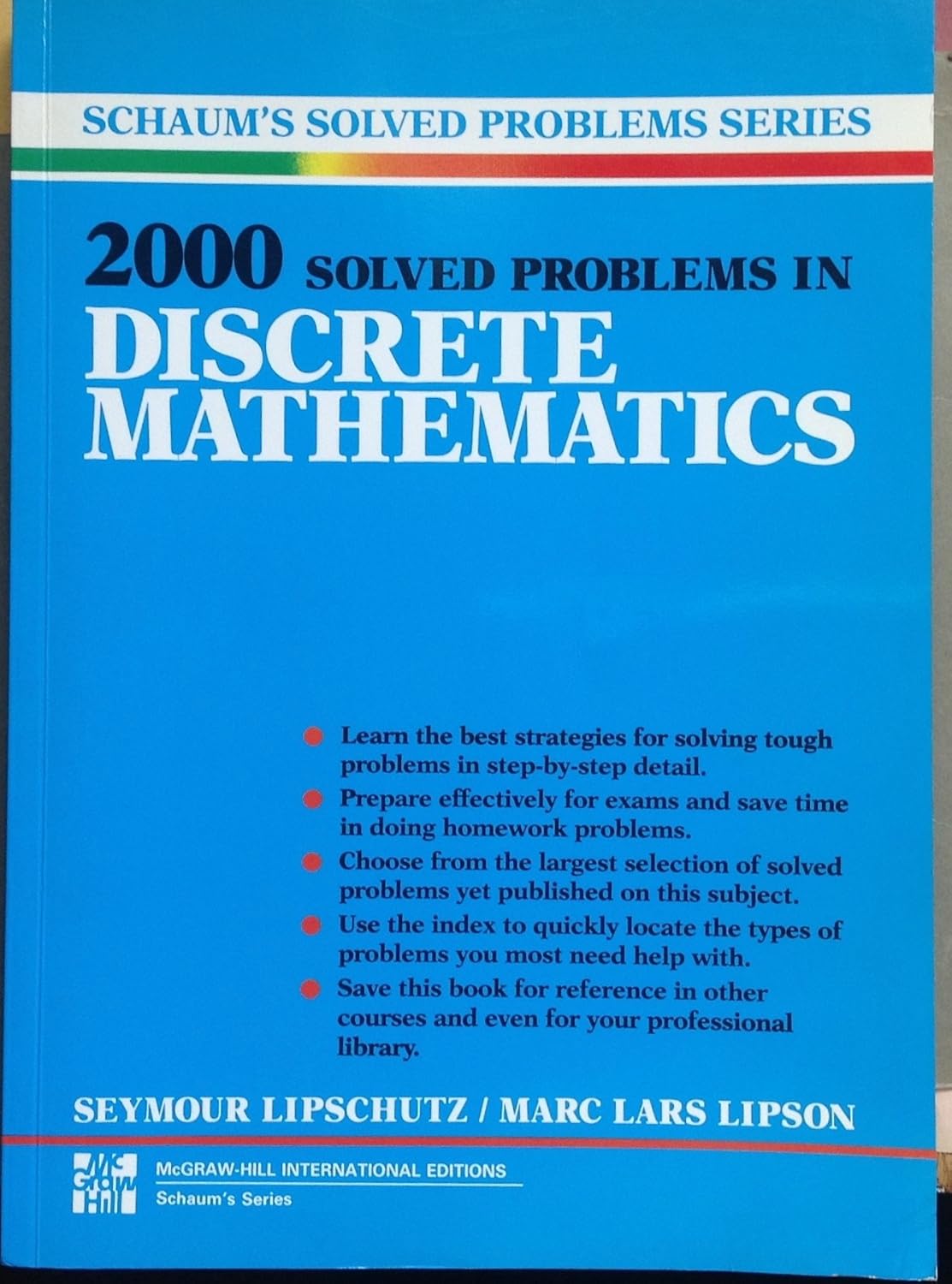 Buy 2000 Solved Problems in Discrete Mathematics (Schaum's Solved ...
