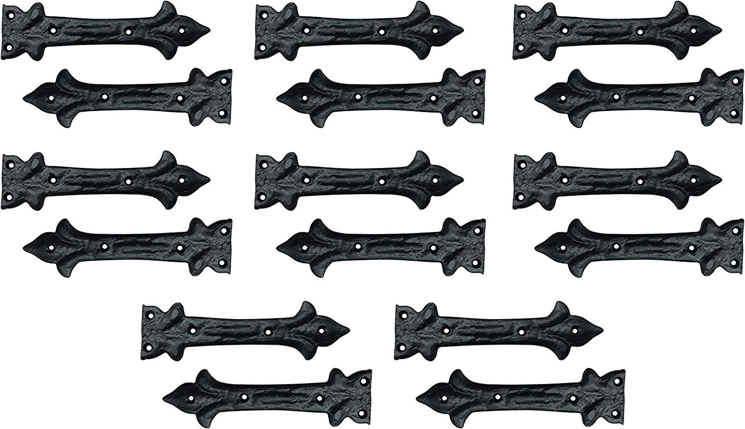 Adonai Hardware "Adonijah" Antique Cast Iron Strap False or Faux or ...