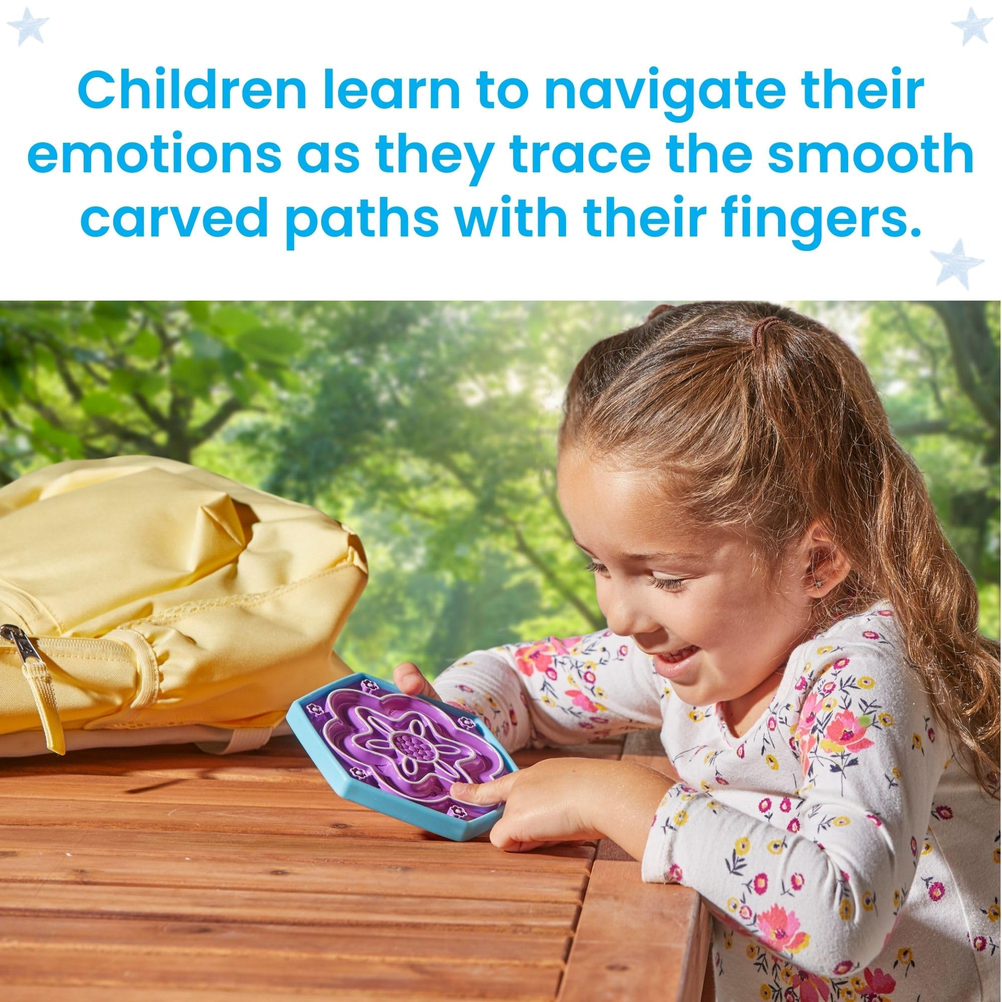Snapklik.com : Hand2mind Mindful Maze Garden Pack, Tactile Sensory Toys ...