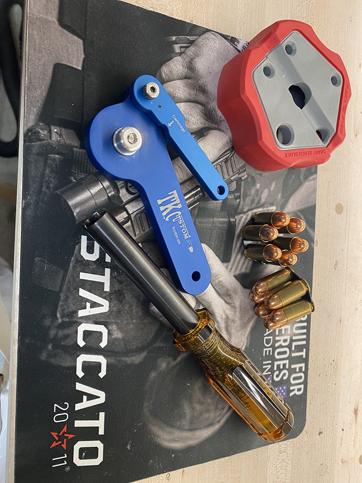 Amazon.com : TK Custom Moon Clip Loader - Premium S&W 625 .45 ACP ...