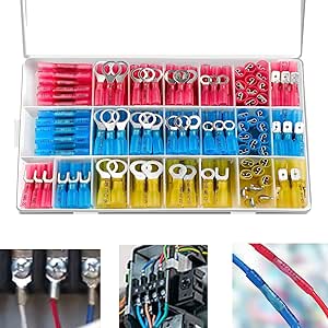 320 PCS Multipurpose Waterproof Electrical Wire Terminals, Insulated ...