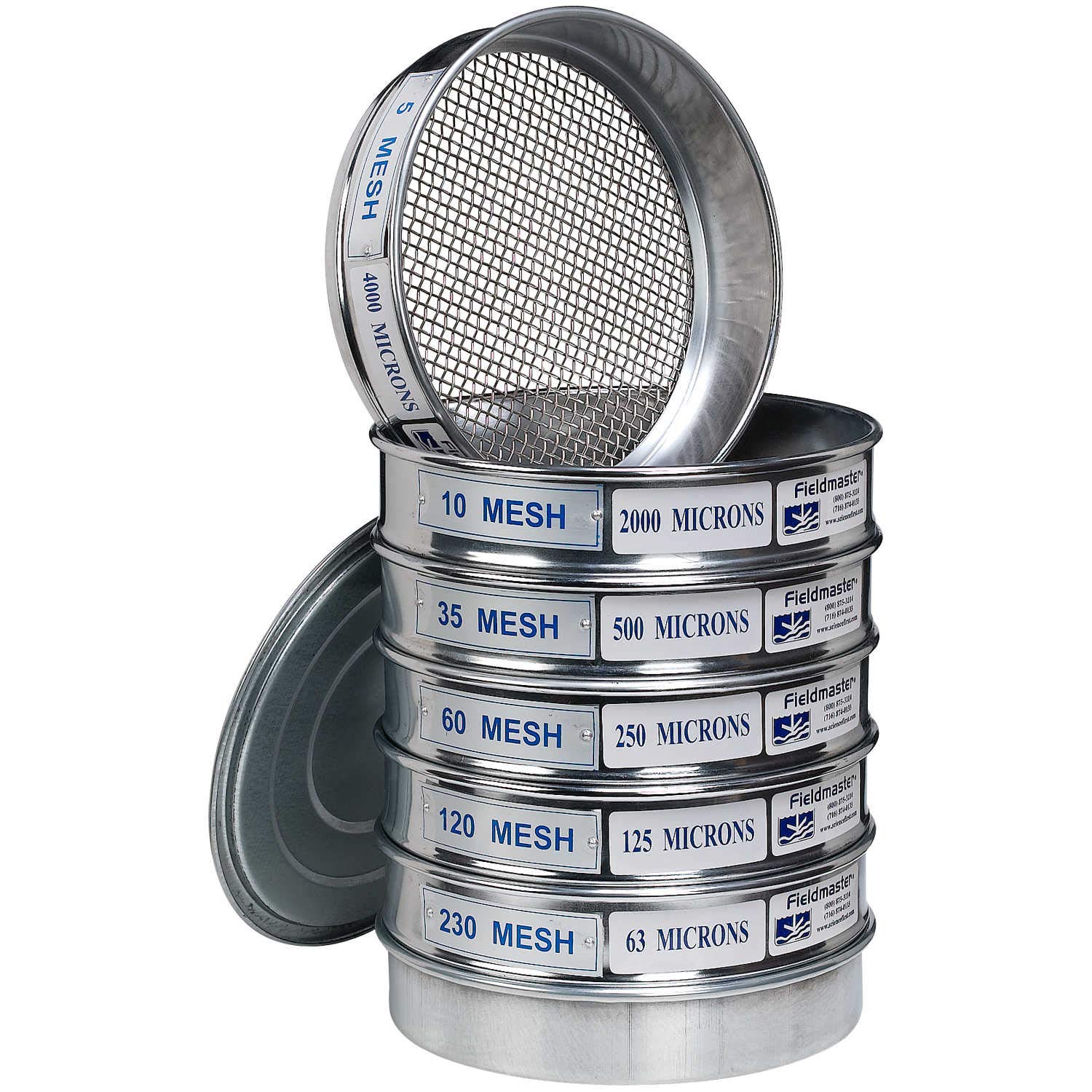Stainless Steel Mesh Sieve Set Science Lab Sieves Amazon