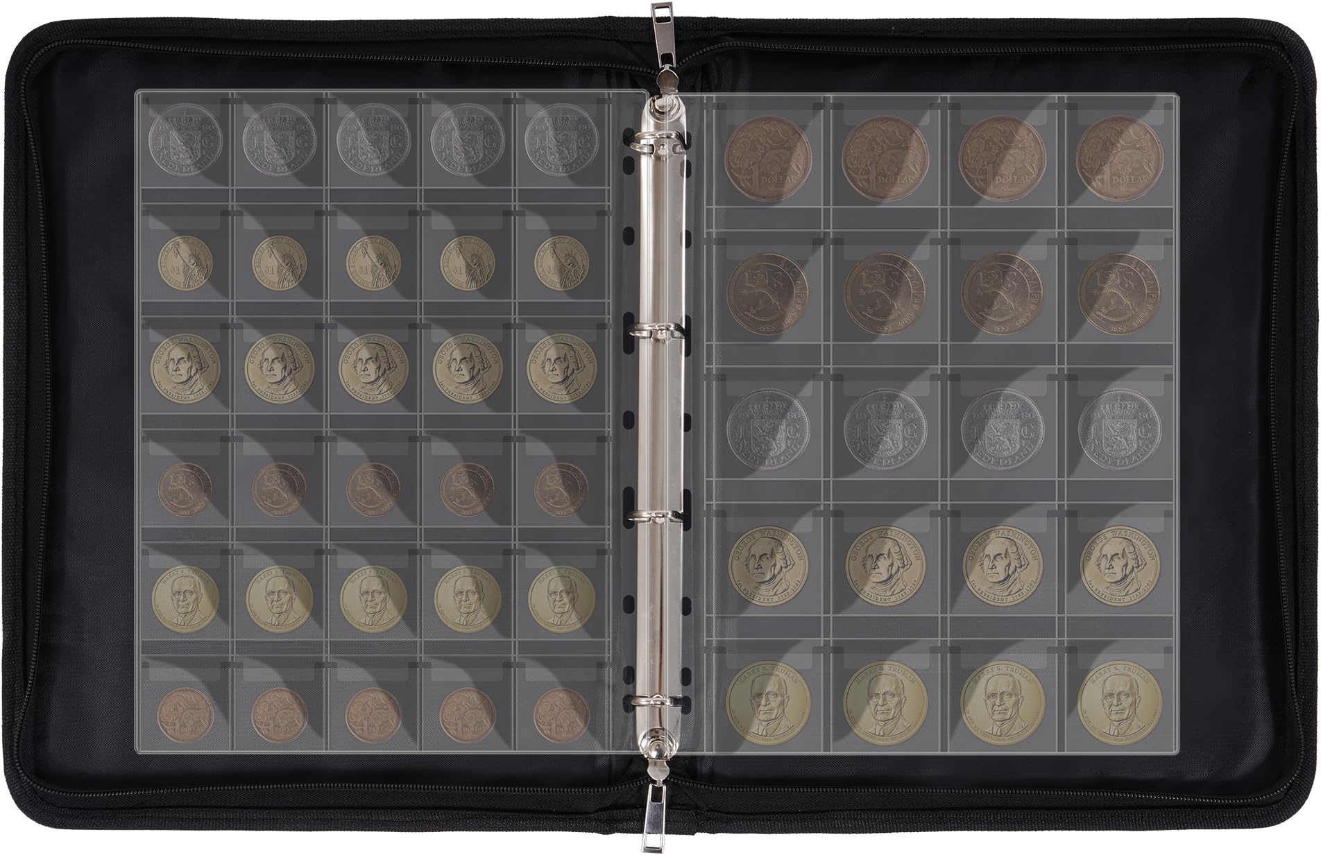 Amazon.com: PEEKABU Coin Collection Book Holder for Collectors 350 ...