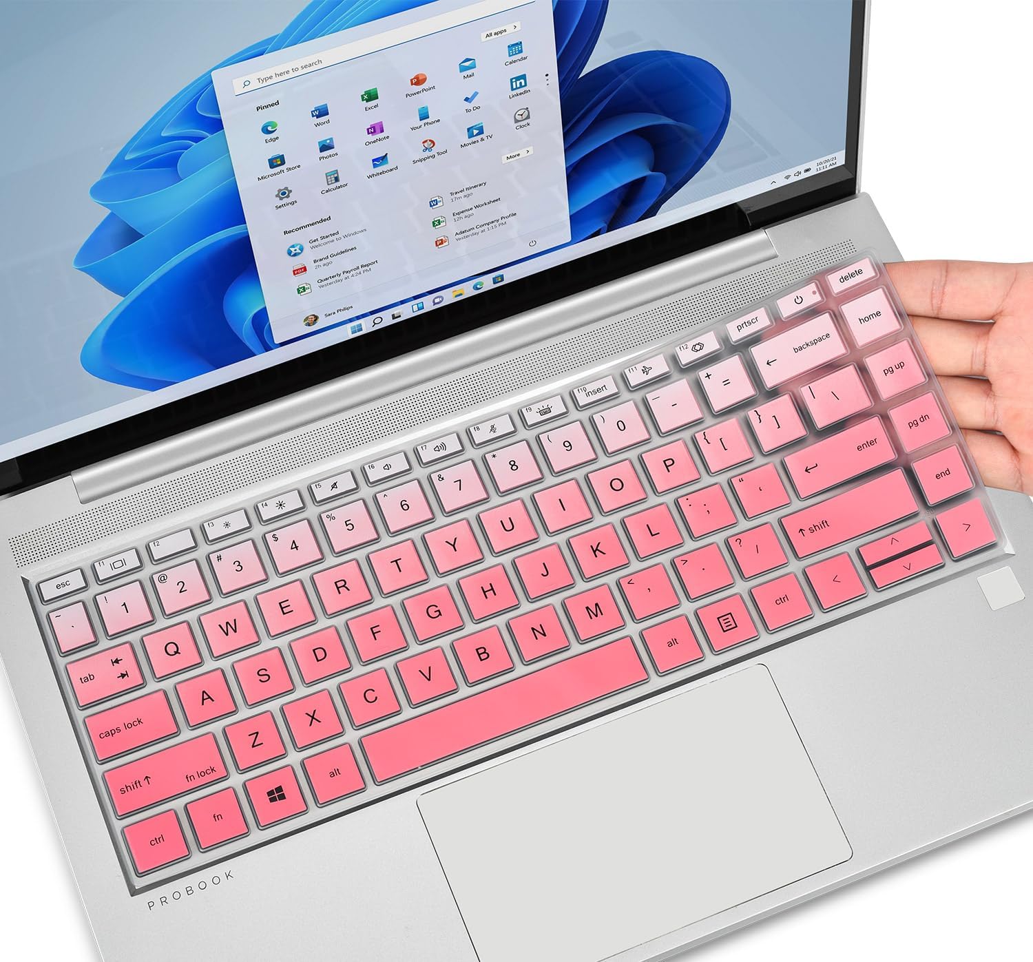 Amazon.com: CaseBuy Keyboard Cover for HP Probook 440 445 G8 G9 G10 14 ...