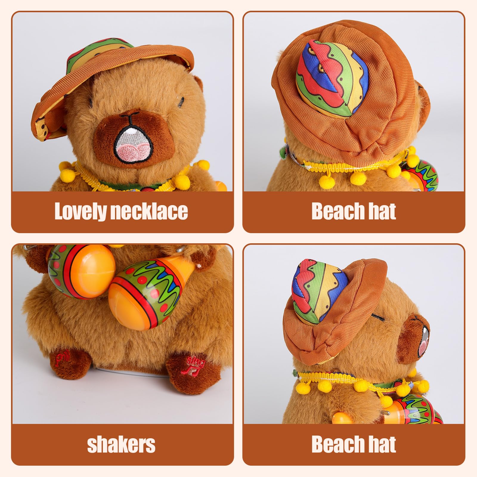 Snapklik.com : Talking Capybara Plush Toy, Dancing Capybara Stuffed ...