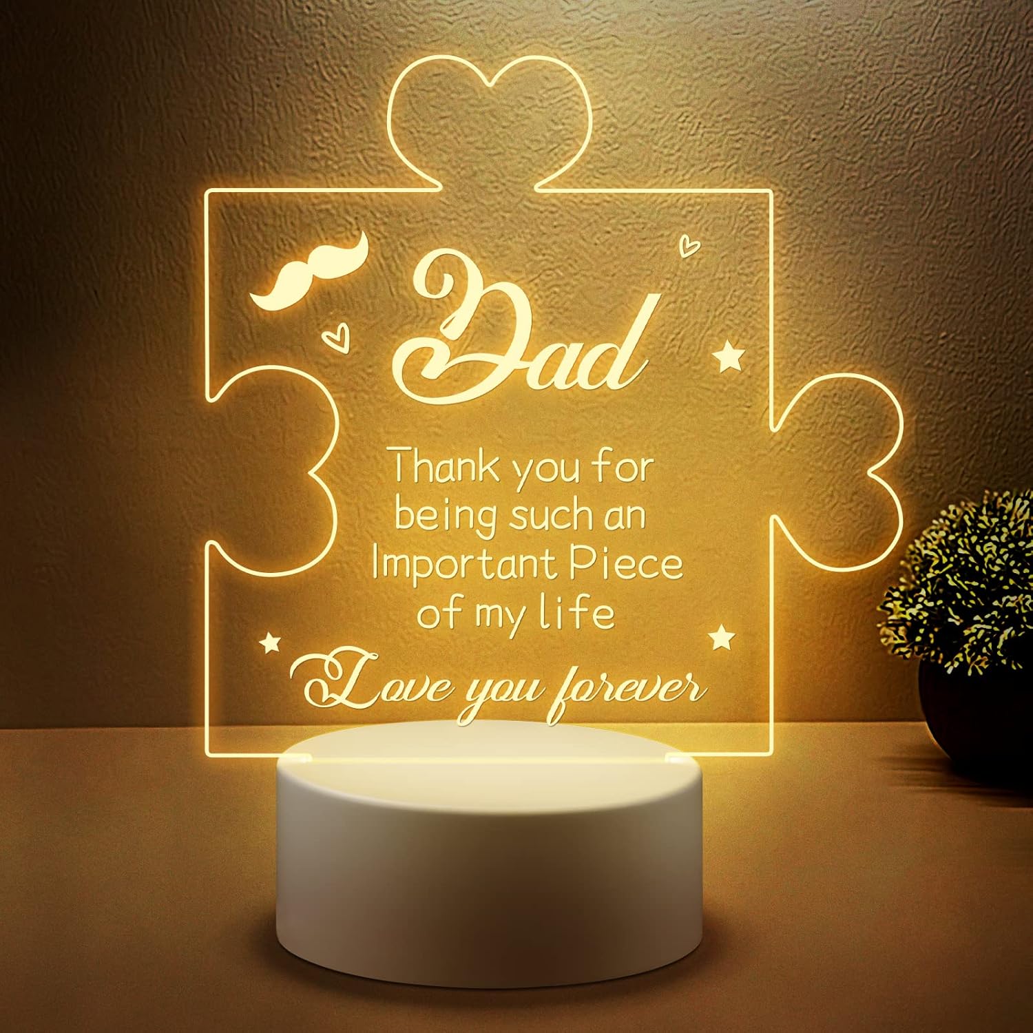 Funnli Fathers Day Birthday Gifts For Dad Puzzle Acrylic Engraved funnli-fathers-day-birthday-gifts-for-dad-puzzle-acrylic-engraved