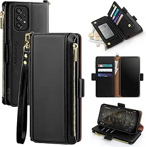Amazon.com: Antsturdy Compatible with Samsung Galaxy A53 5G Case Wallet with Card Holder Women ...