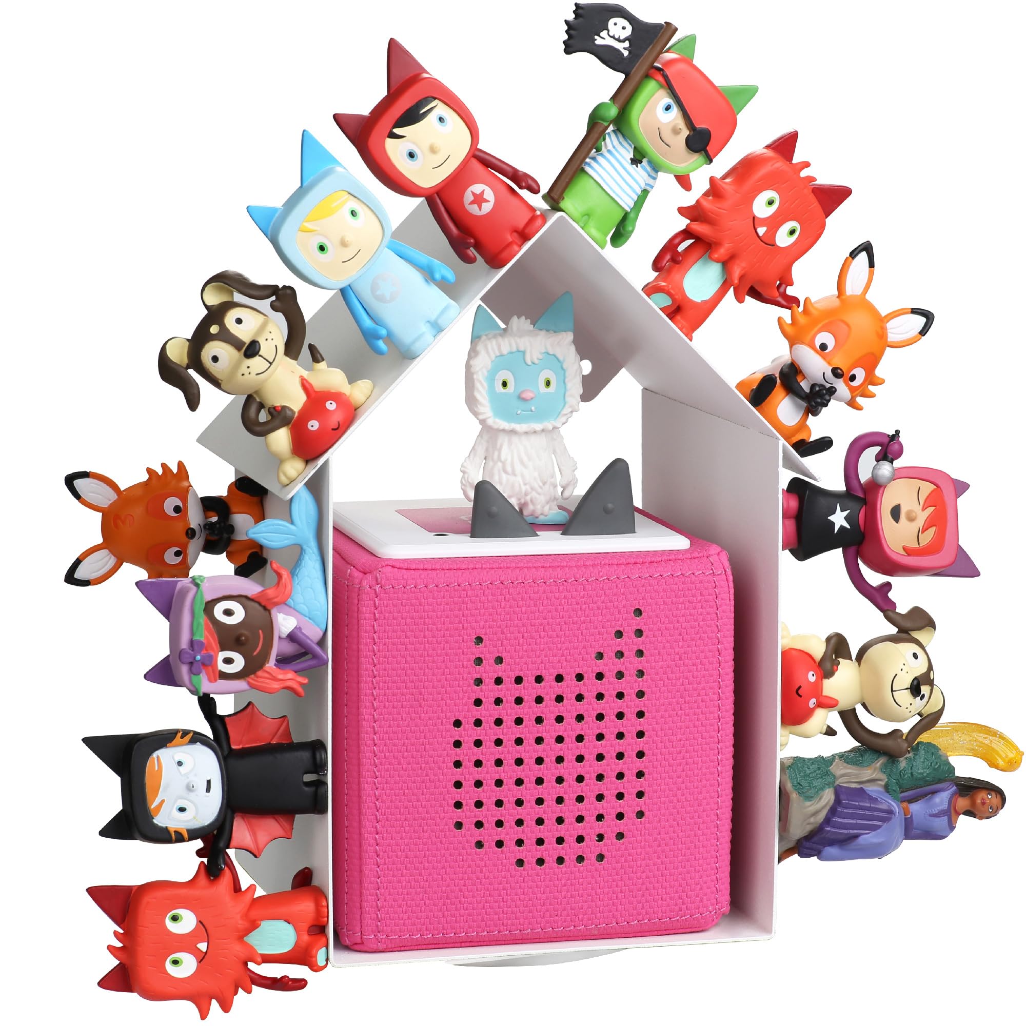 Elephant Pattern Storage For Tonies Figures Elephant Pattern Shelf For ...