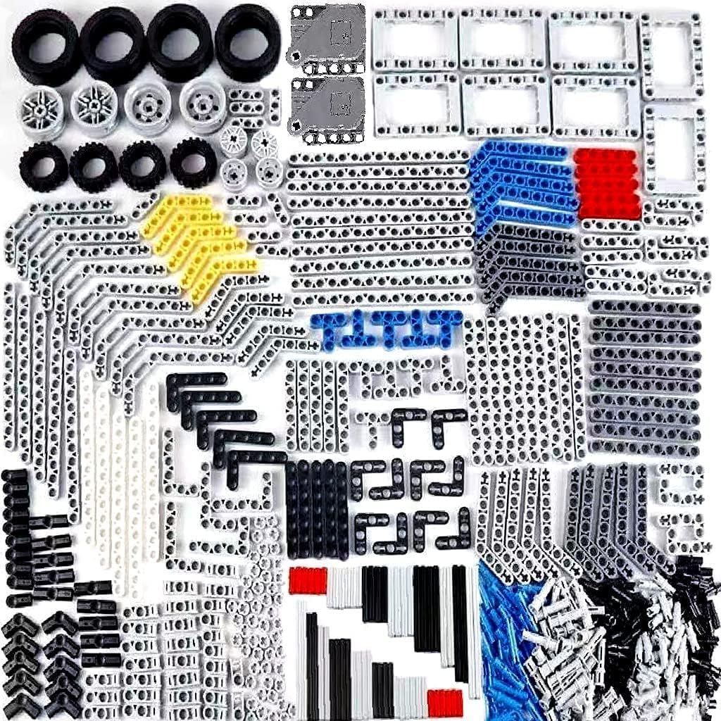 Amazon.com: Habow 415pcs Technic-Parts Axle-Pin-Connector Pullback ...
