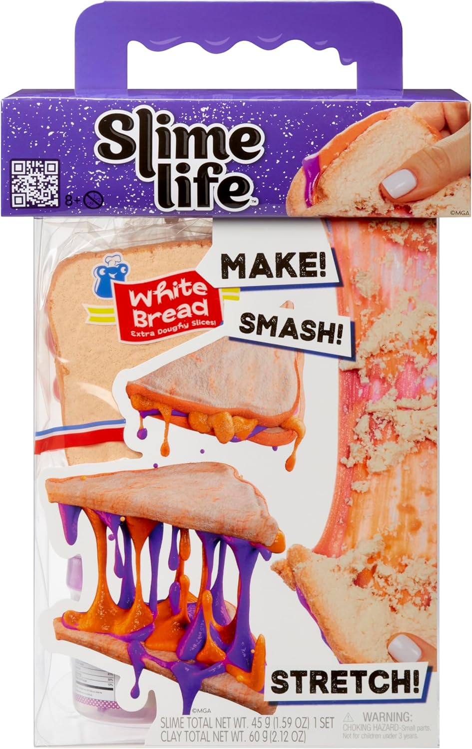Amazon.com: Slime Life PB&J with Chips DIY Slime Kit - Unboxing ...