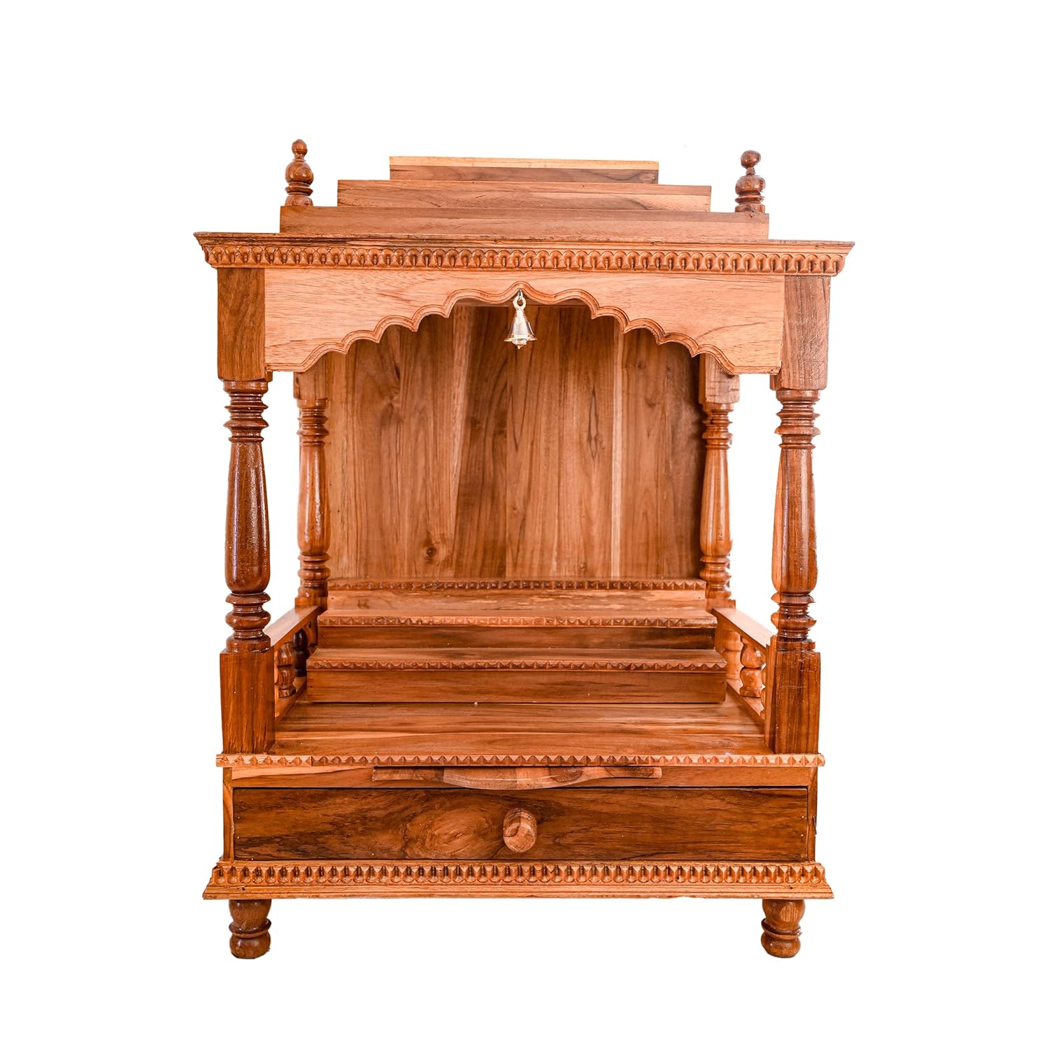 Home Decorative Solid Wood Temple Pooja Mandir/Mandap/Wooden Mandir ...