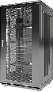 Amazon.com: Sysracks - Wall Mount Server Rack - Locking Network Cabinet - AV Enclosure - Vented ...
