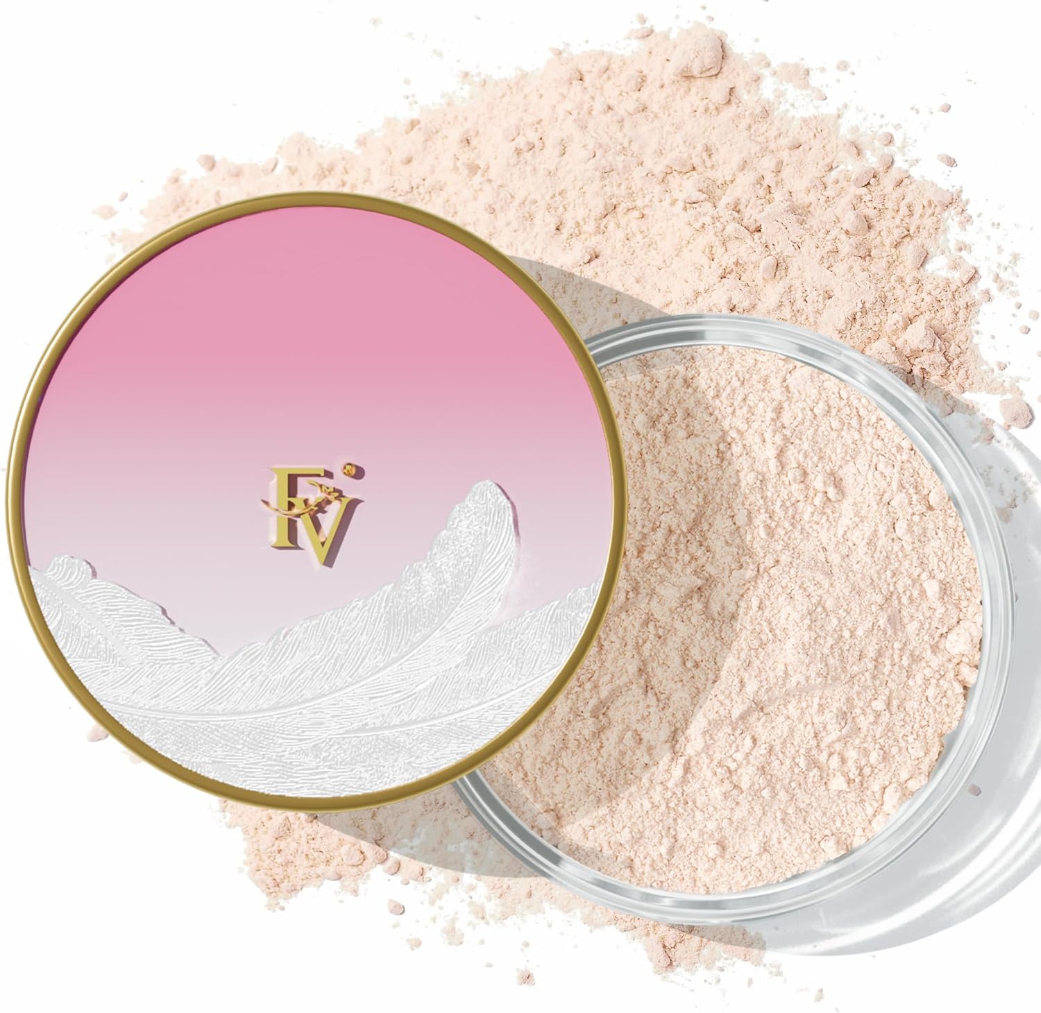 FV Translucent Setting Powder, Loose Powder Makeup with Oil Control and ...