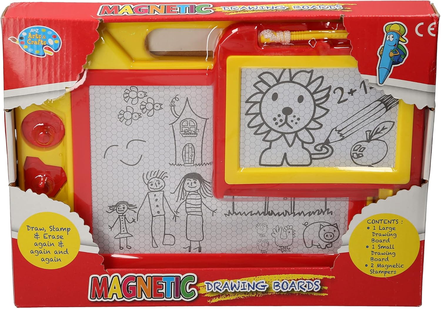 A to Z 32000 Magnetic Drawing Board Set – TopToy