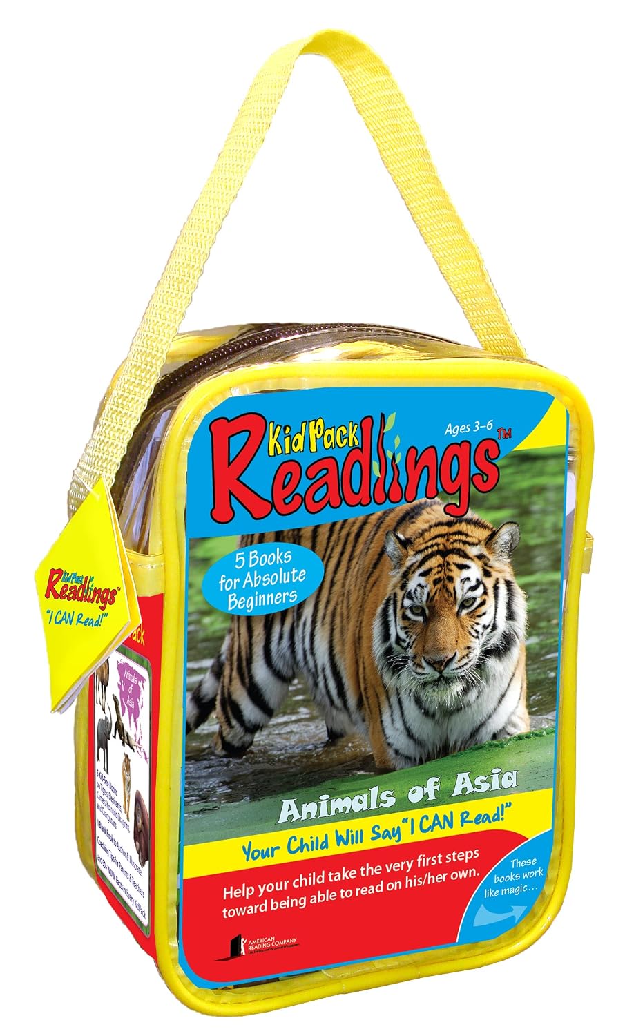 Animals of Asia, Readlings KidPack (5 Book set for ABSOLUTE BEGINNERS ...