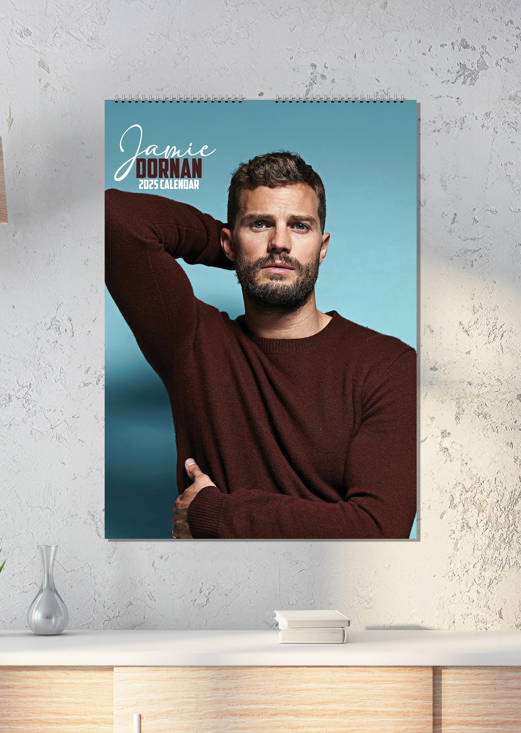Jamie Dornan 2025 – A3 Size Wirobound Calendar – BigaMart