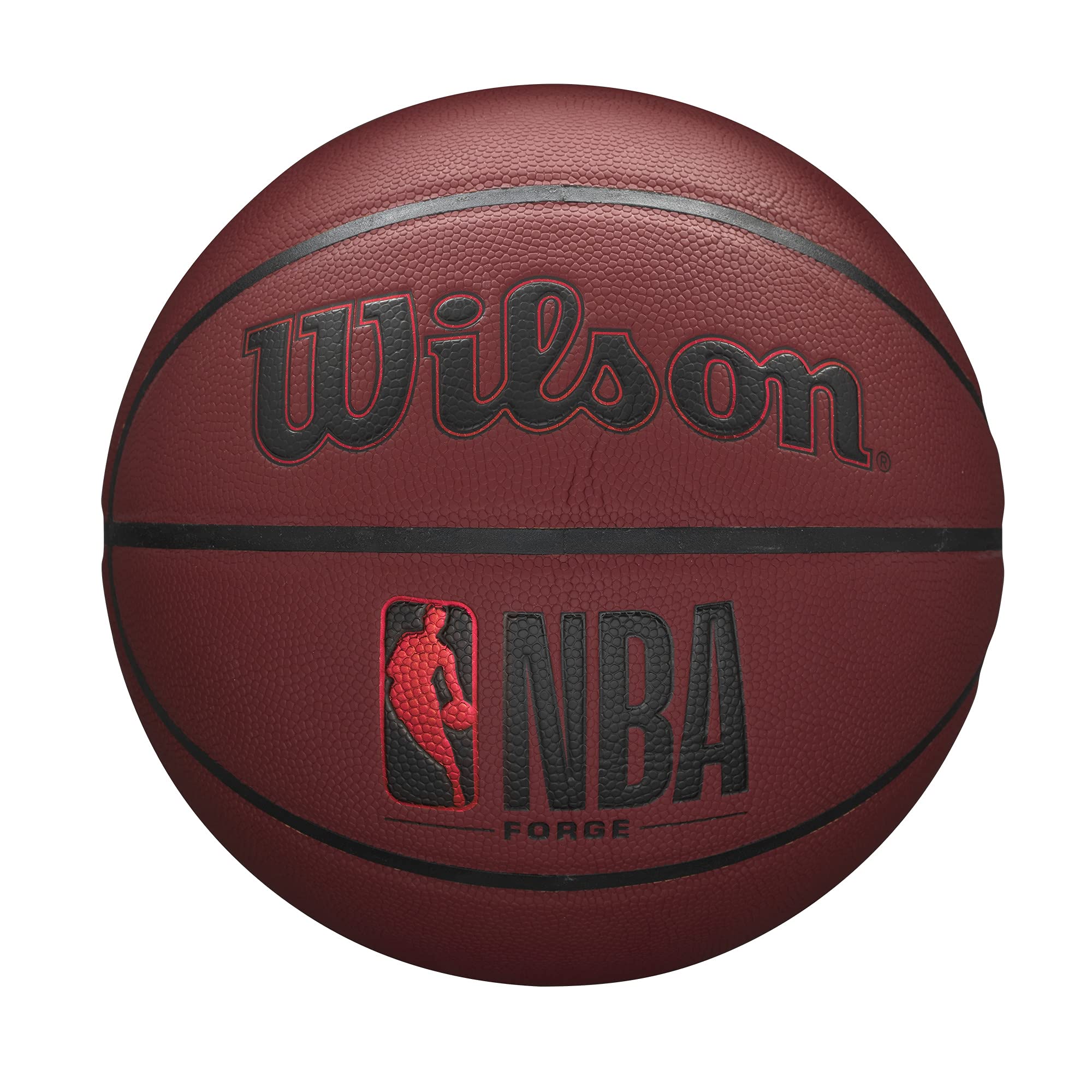 Snapklik.com : WILSON NBA Forge Series Indoor/Outdoor Basketball - Forge