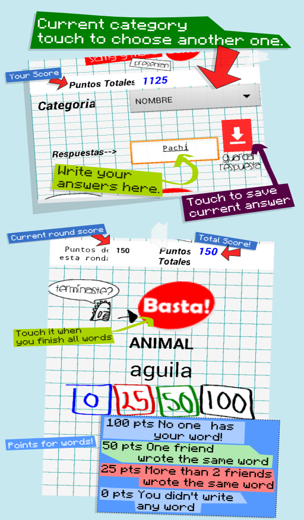 Stop! The Categories Game - App on Amazon Appstore