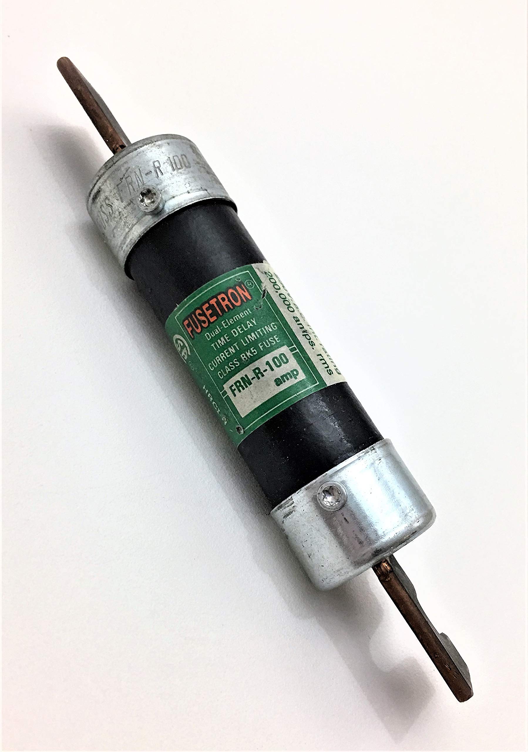 FUSETRON FRN-R-100 U 100A 250V CL RK5 Used: Cartridge Fuses: Amazon.com ...