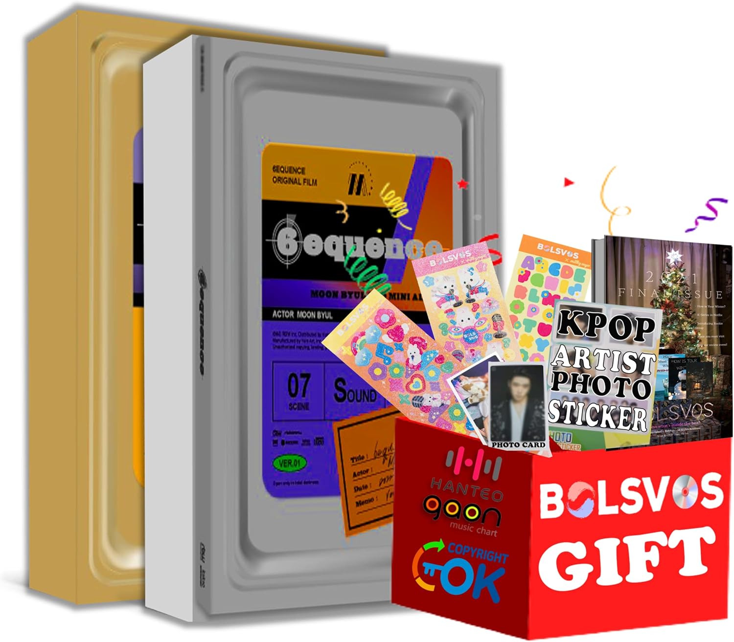 Amazon.com: Genie Music Moonbyul - 6equence [Ver 1+2 Full Set Ver ...