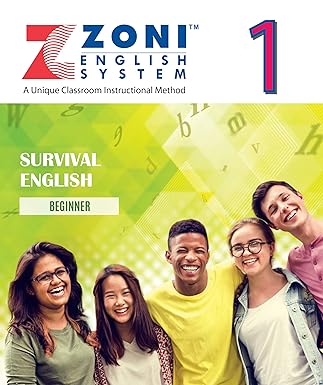 ZONI ENGLISH SYSTEM - SURVIVAL ENGLISH - Beginner: Book 1 of 12 ...