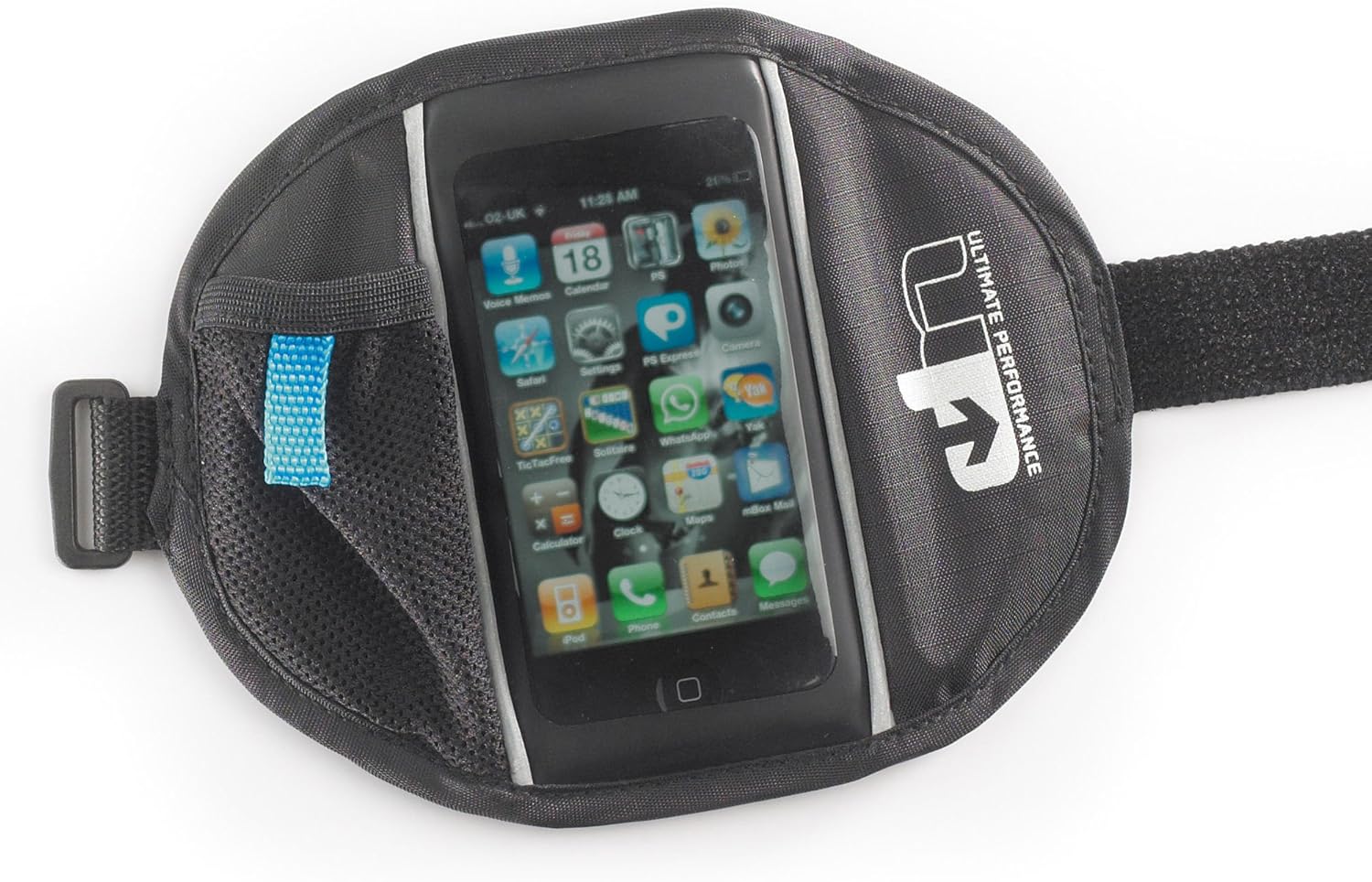 Ultimate Performance Glastonbury Phone/Mp3 Armband - Black/Silver, One ...