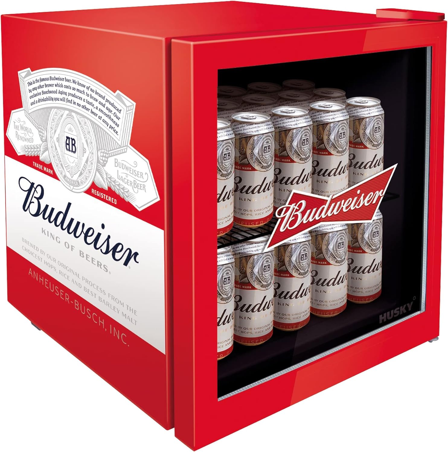 Husky HUS-HU225 Budweiser Drinks Cooler : Amazon.co.uk: Large Appliances