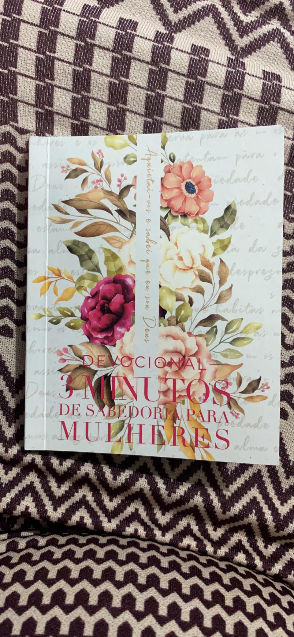 Devocional 3 minutos de sabedoria para mulheres - aquietai-vos | Amazon.com.br