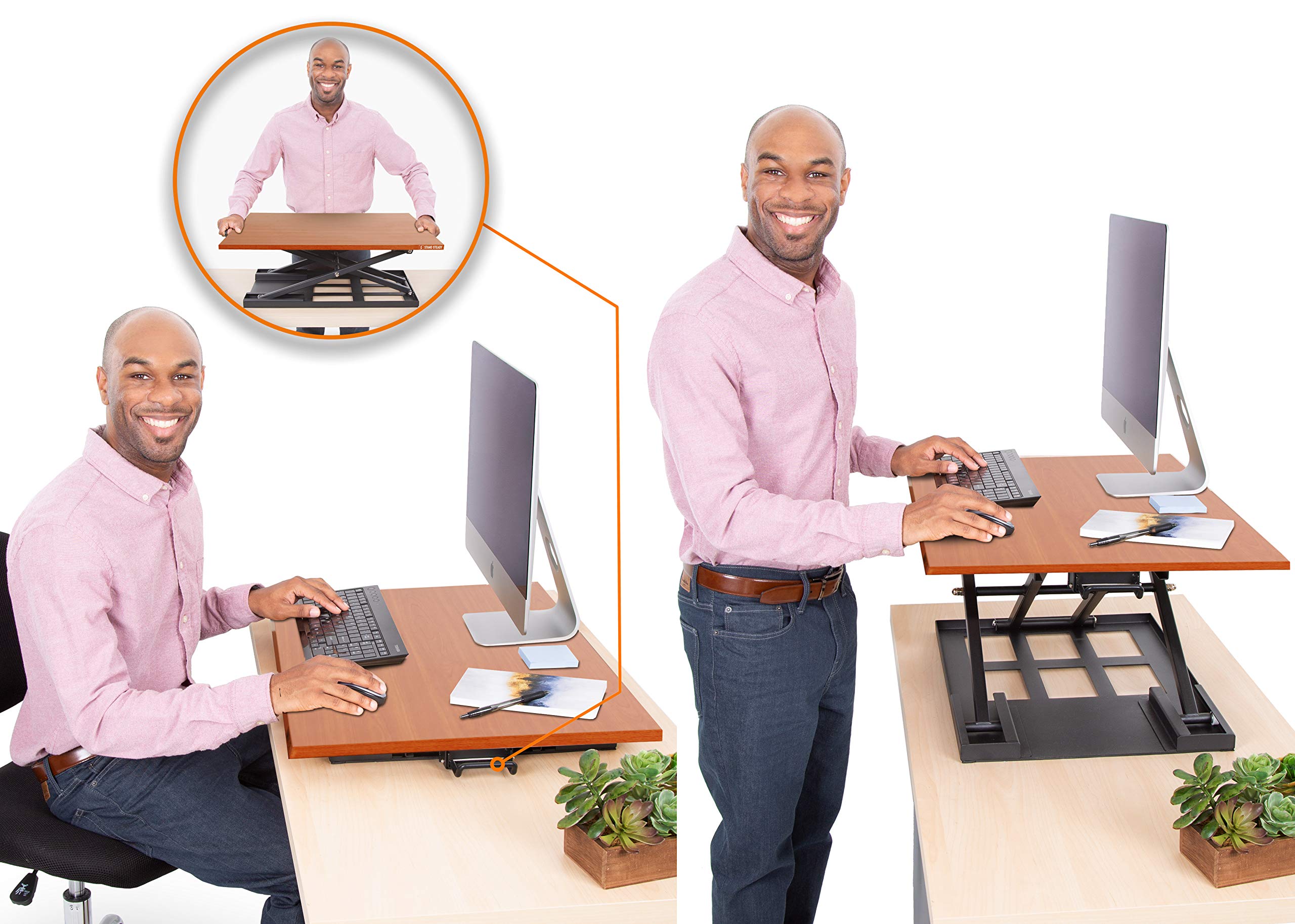 Buy Stand Steady X-Elite Pro Standing Desk Converter | Instantly ...