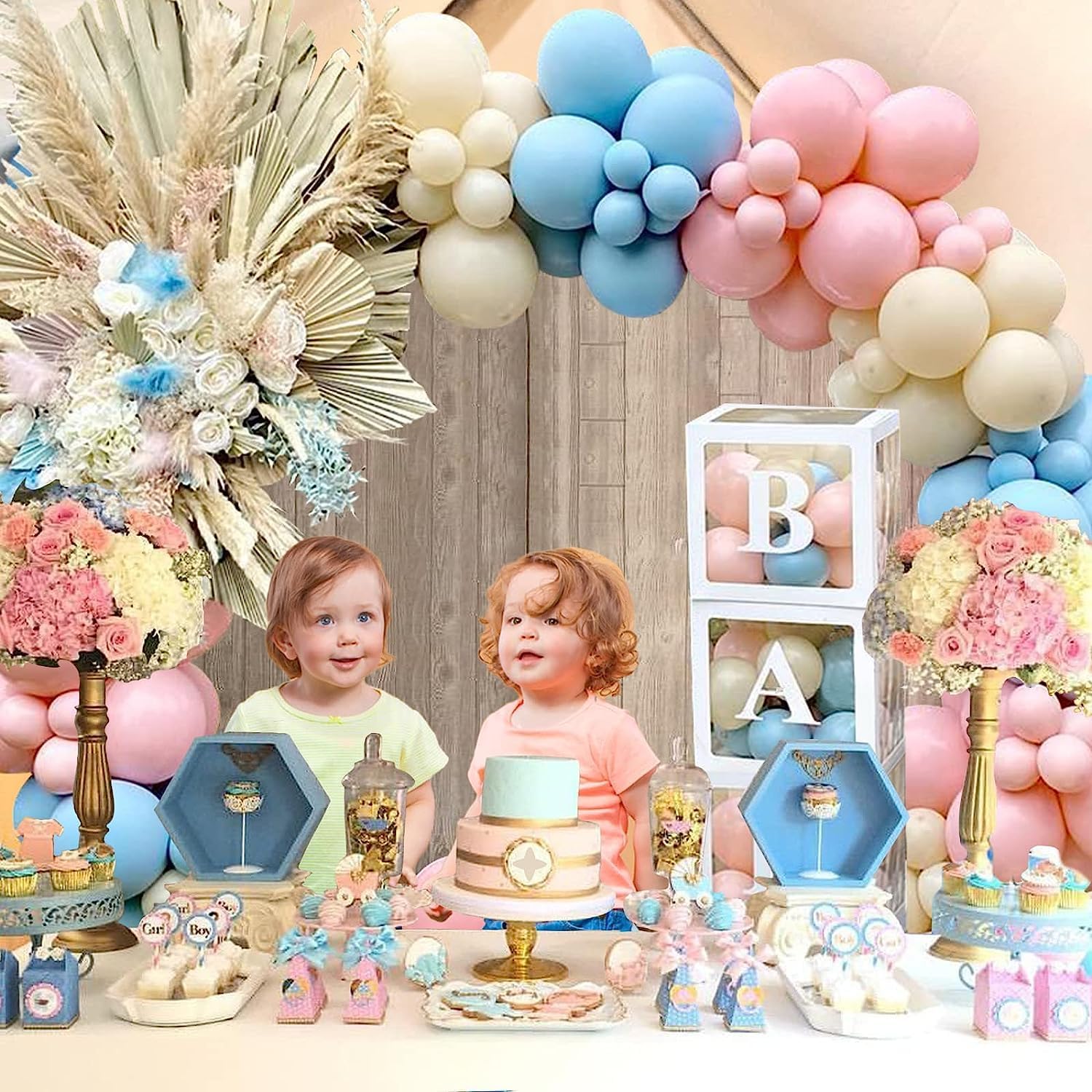 Decoraciones De Fiesta De Genero Decoración De Fiesta De Revelación