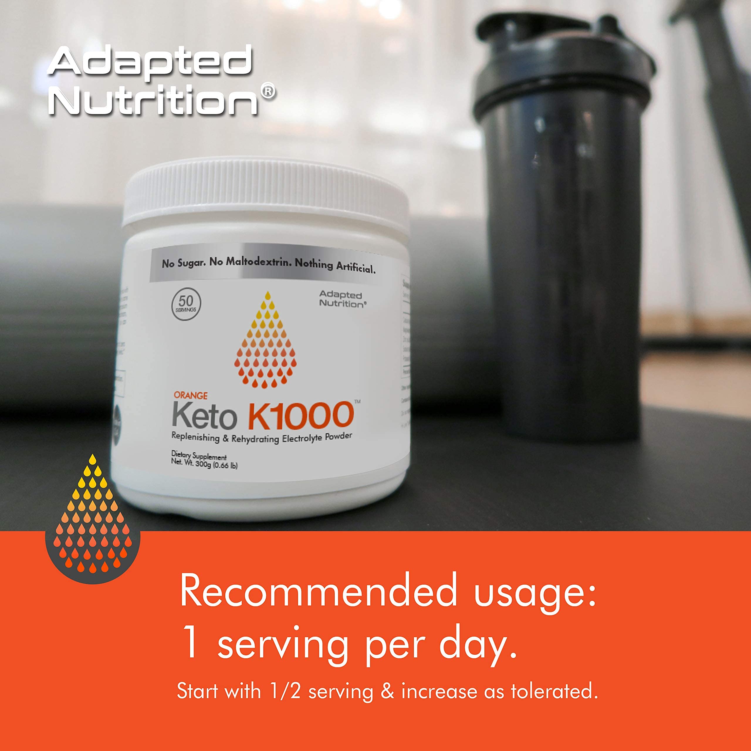 Snapklik.com : Hi-Lyte Keto K1000 Electrolyte Powder Orange Hydration ...