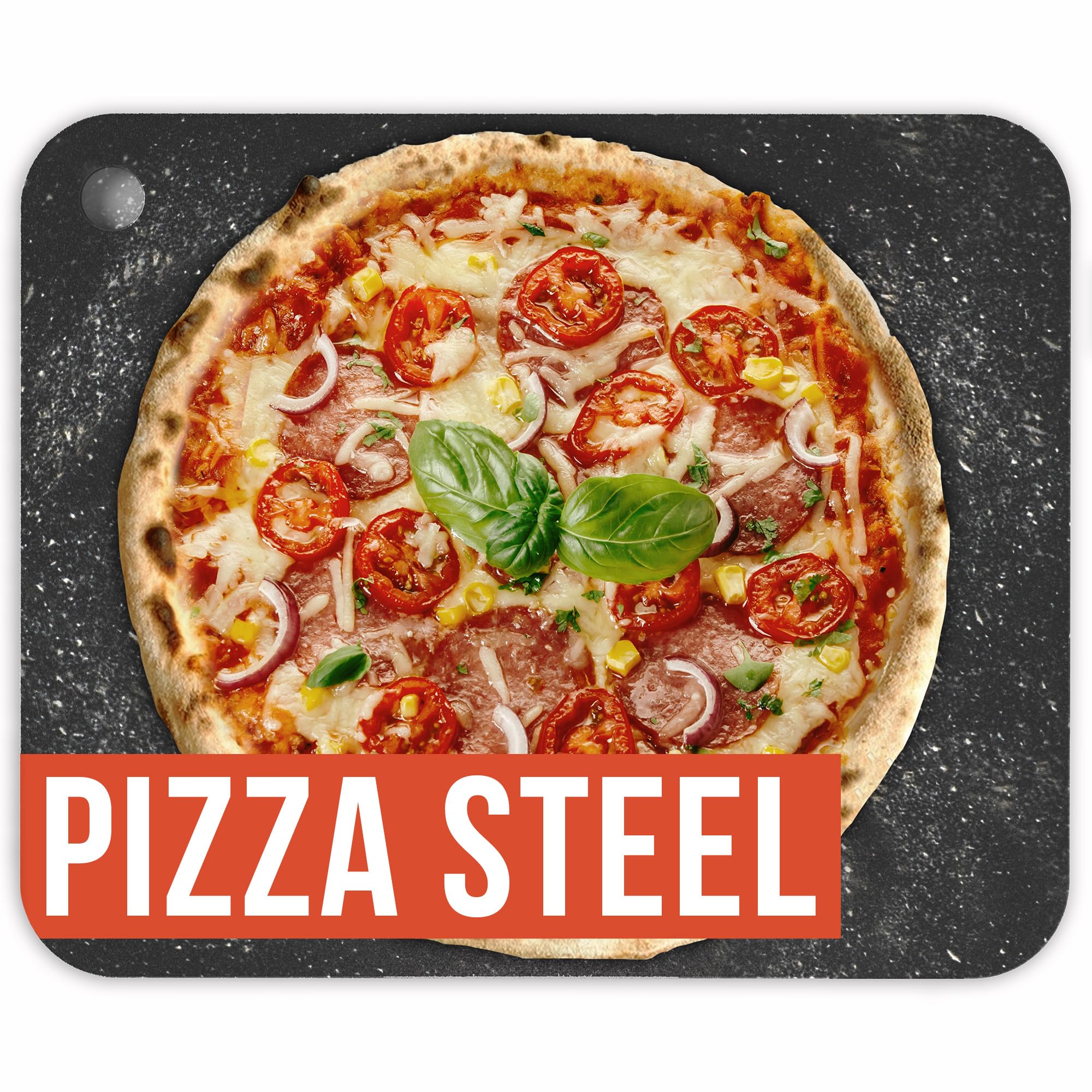 Snapklik.com : Chef Pomodoro Pizza Steel For Oven 16 Inch 1/4 Inch ...