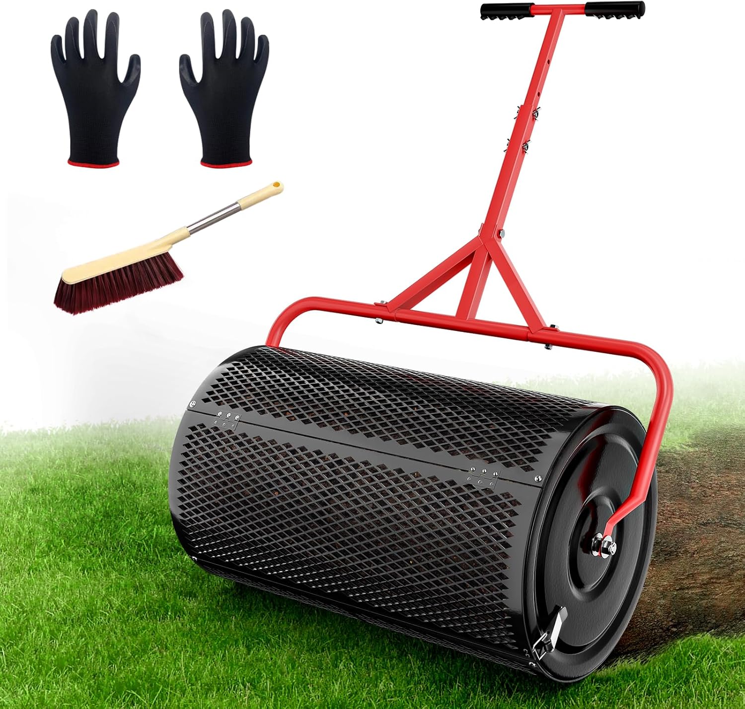 Amazon.com : Compost Peat Moss Spreader for Lawn, 24 Inch Compost ...