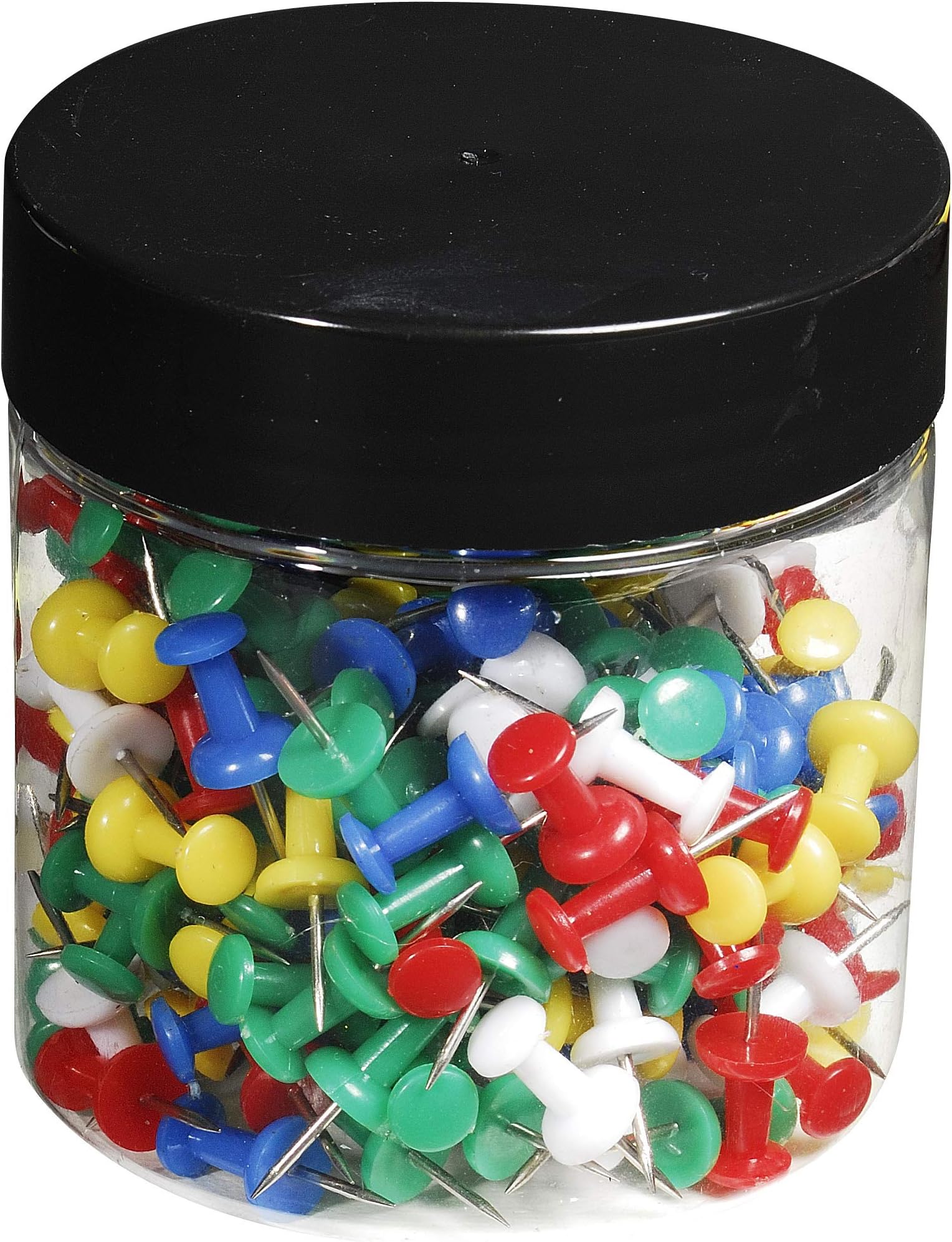 Exacompta - Ref 14769E - Push Pins (Pack of 200) - 7mm Width x 10mm ...