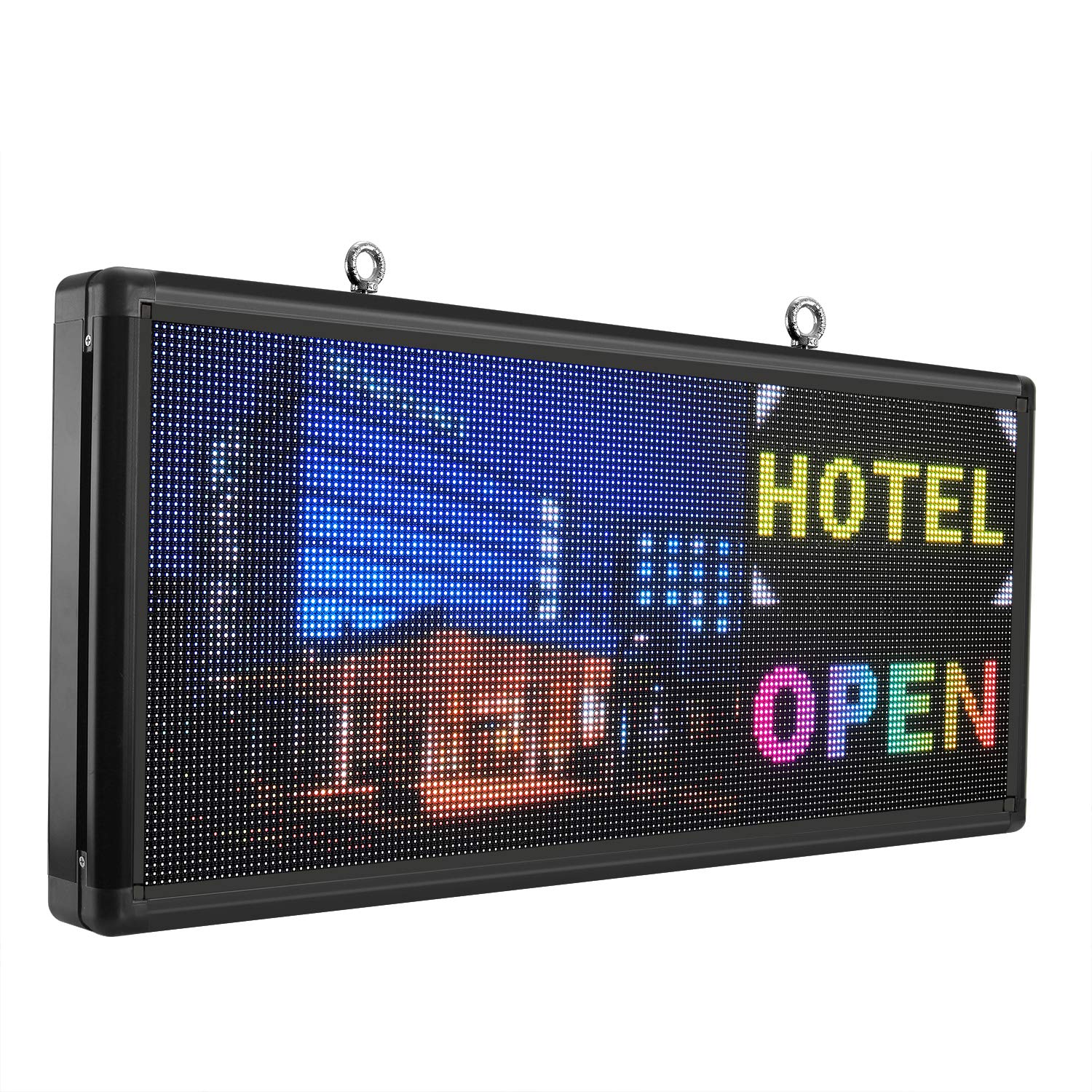 P6 led sign 40" x 18" outdoor full color with high resolution ...