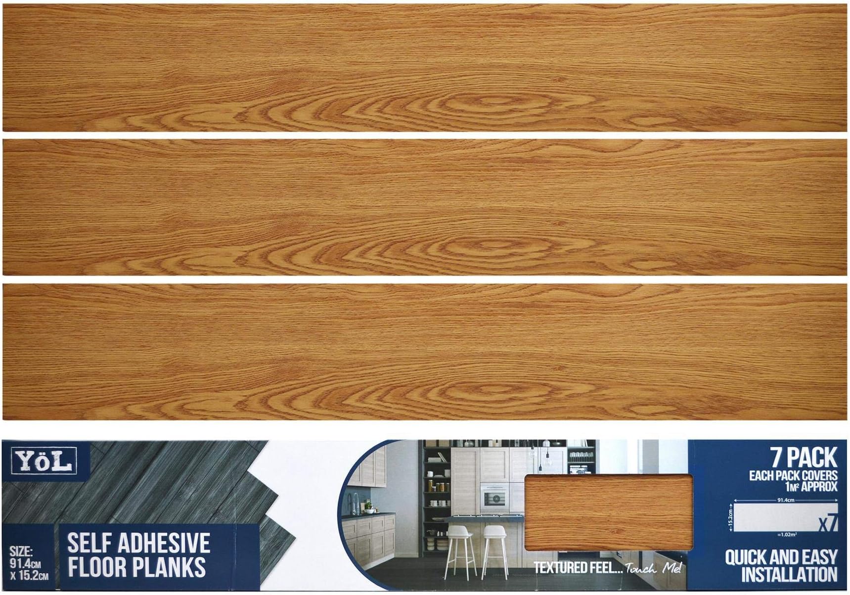 Engineered Oak Wood Flooring - 18 x 125 x RL (mm) - Brushed Oiled ...