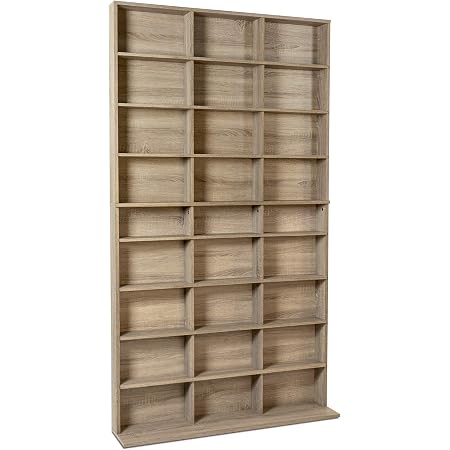 Amazon.com: Atlantic Elite Media Storage Cabinet New/Improved Large ...