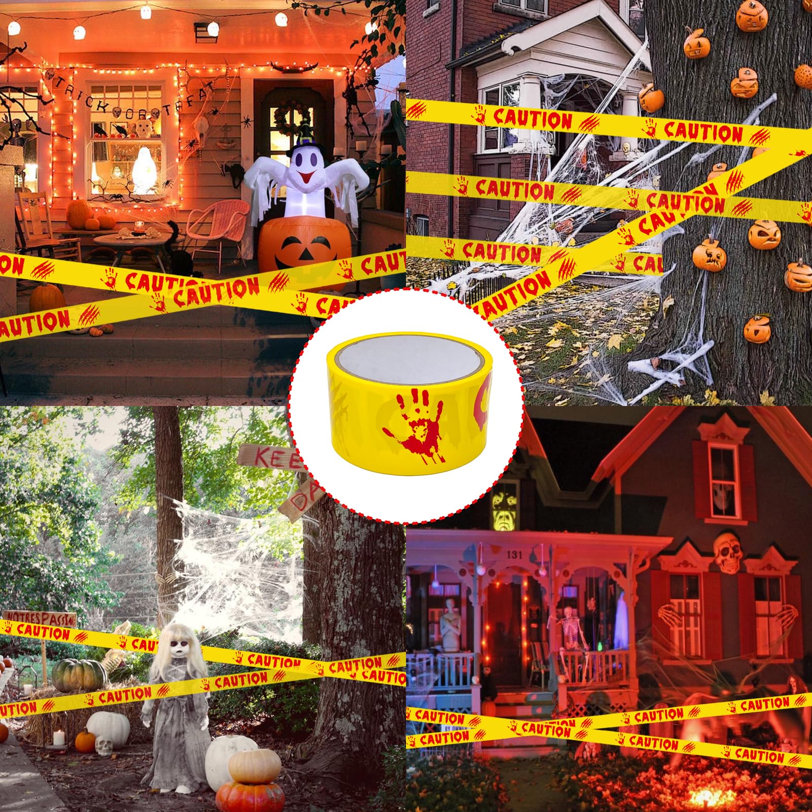 Caution Danger Tape Halloween