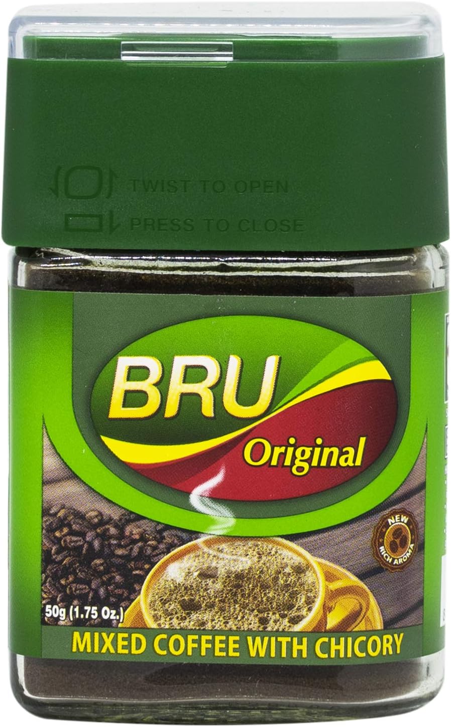 Bru Original Instant Coffee in Glass Jar, 50g : Amazon.com.au: Pantry ...