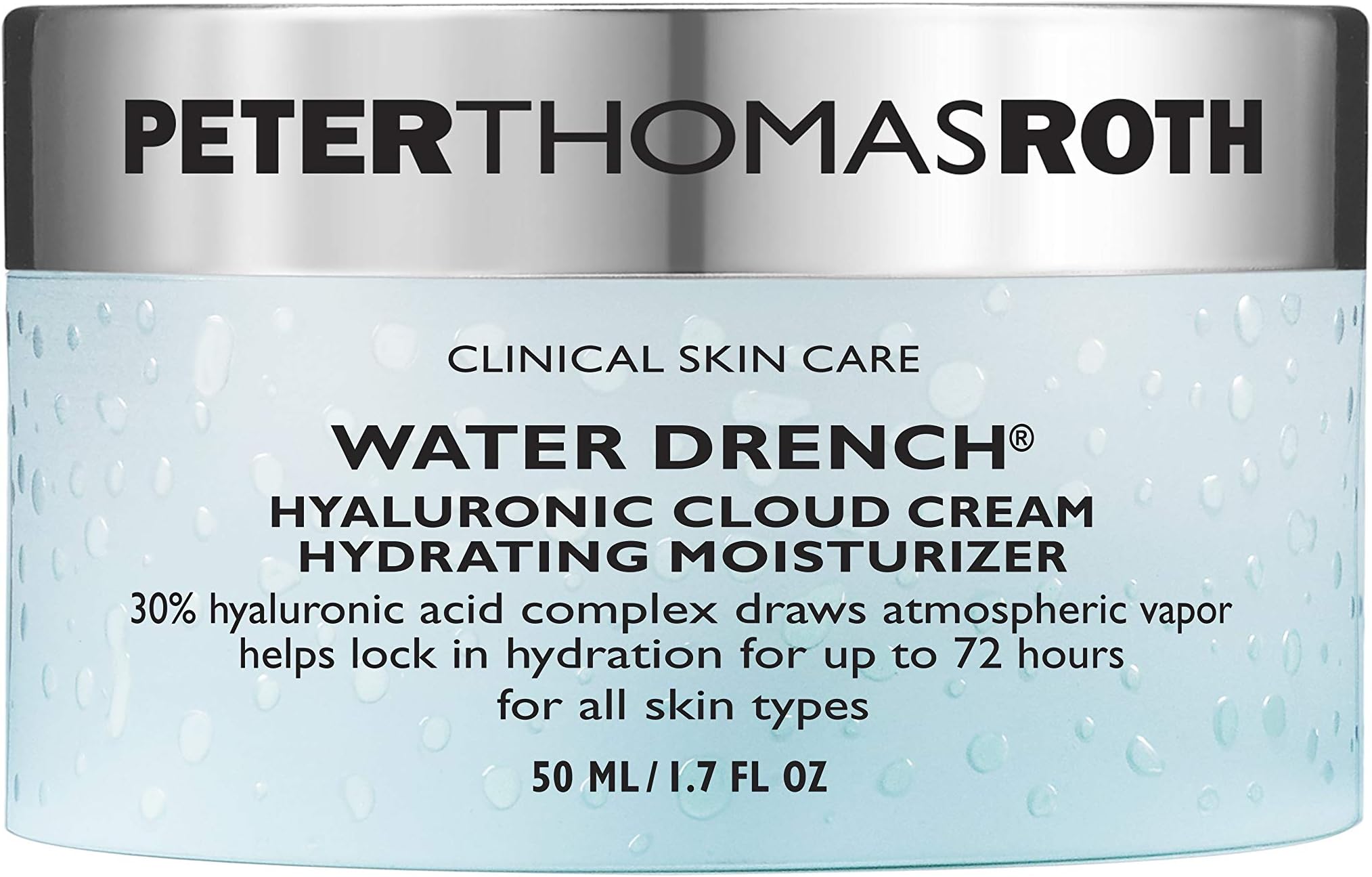 Amazon.com: Peter Thomas Roth | Water Drench Hyaluronic Cloud Cream ...