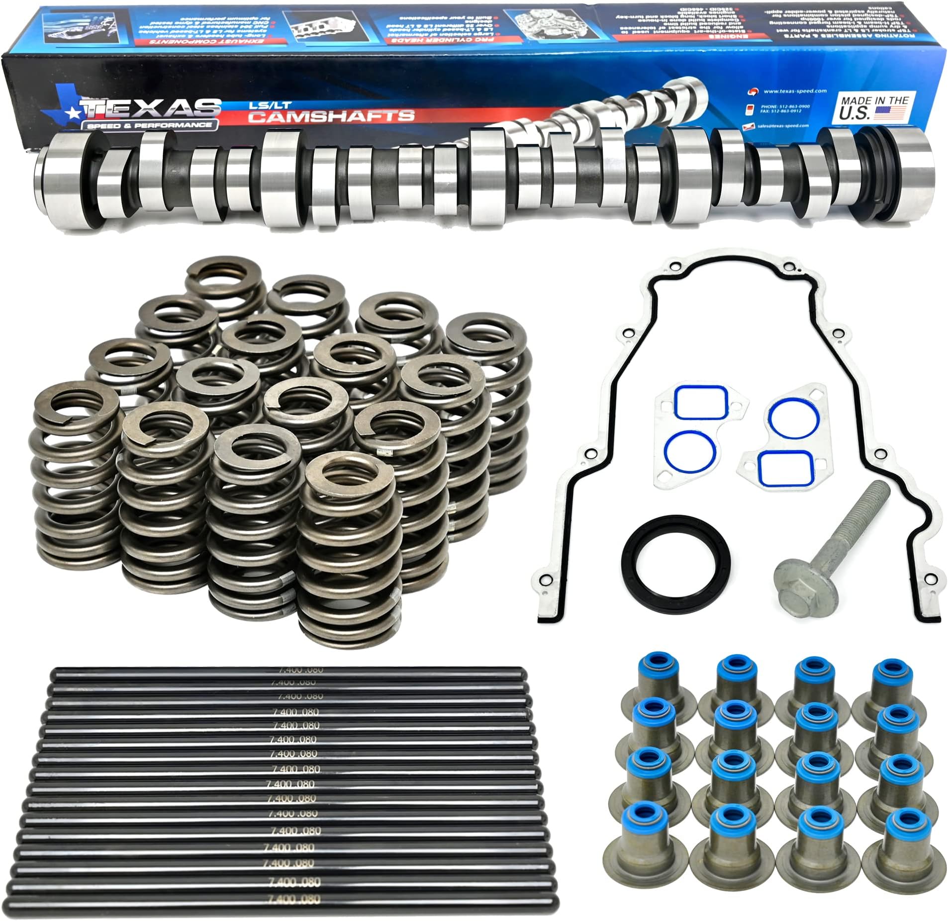 Amazon.com: Texas Speed TSP Chopacabra Truck Cam Kit with Camshaft ...