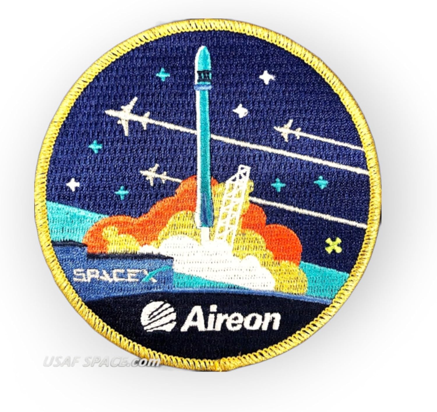 Amazon.com: Original Aireon -Iridium Next 3 - Spacex Falcon 9 Launch ...