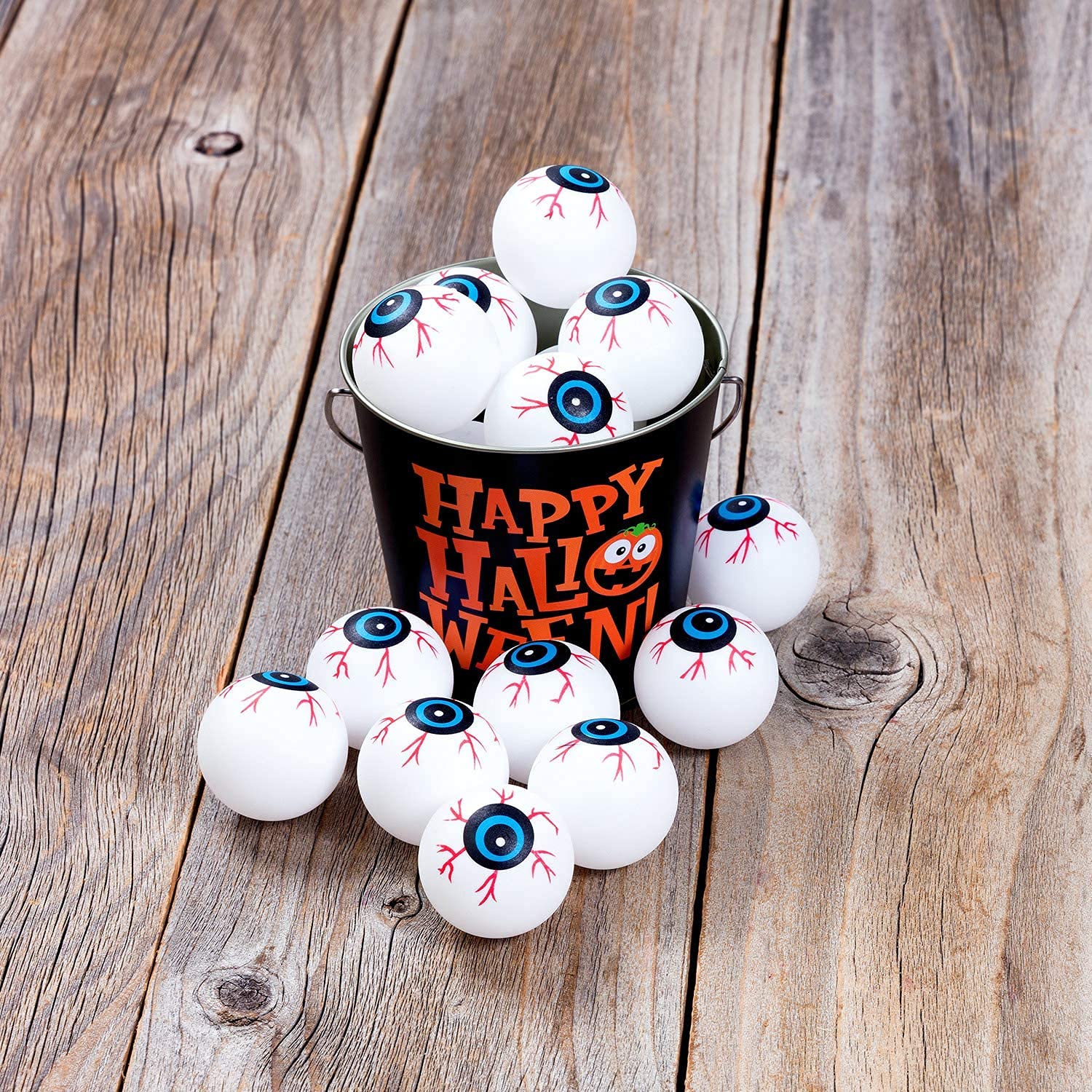 Jagmag® 6pcs Halloween Eyeballs Plastic Scary Eyeballs Halloween ...