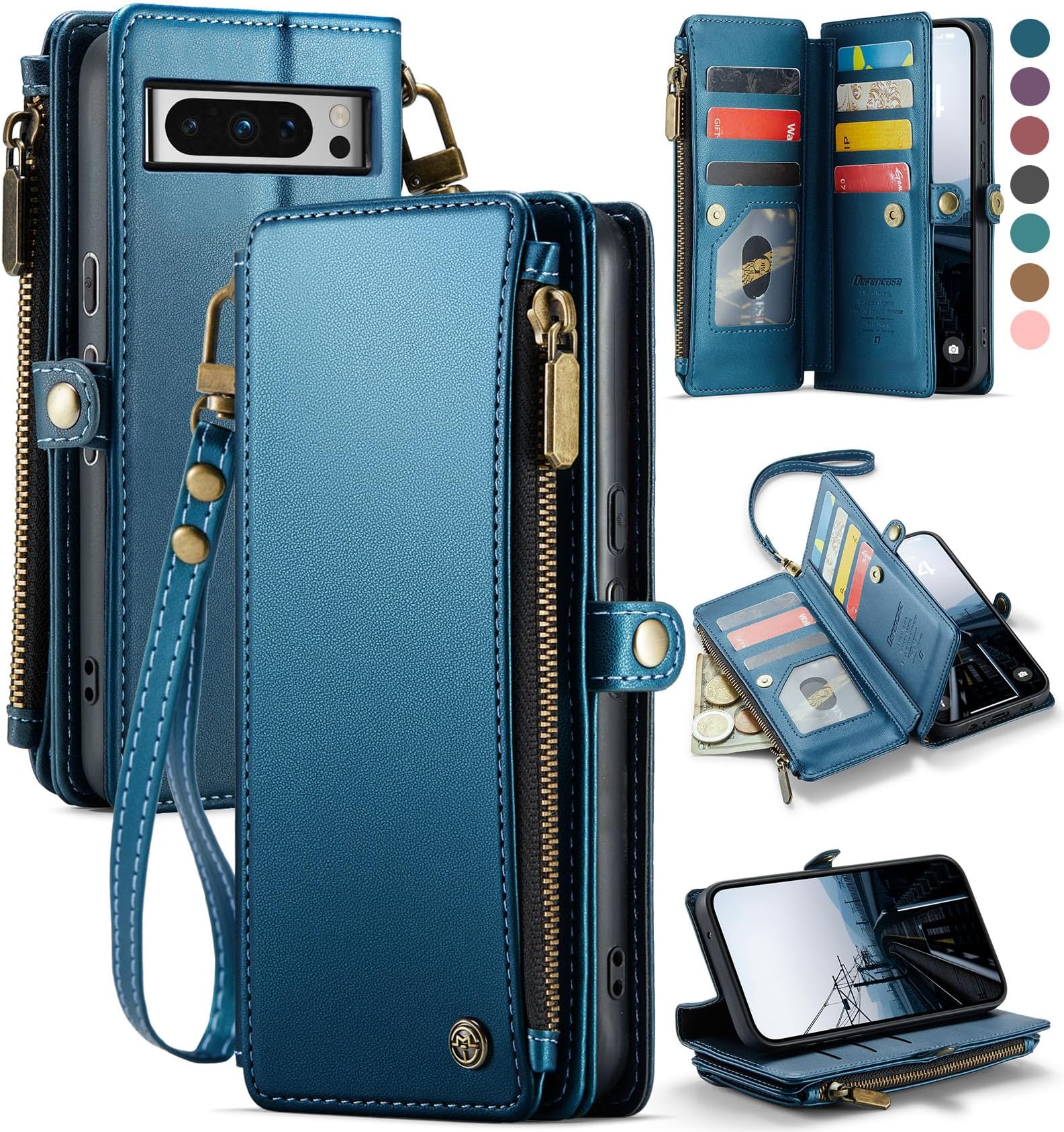 Amazon.com: Defencase Compatible with Pixel 8 Pro Case, RFID Blocking ...