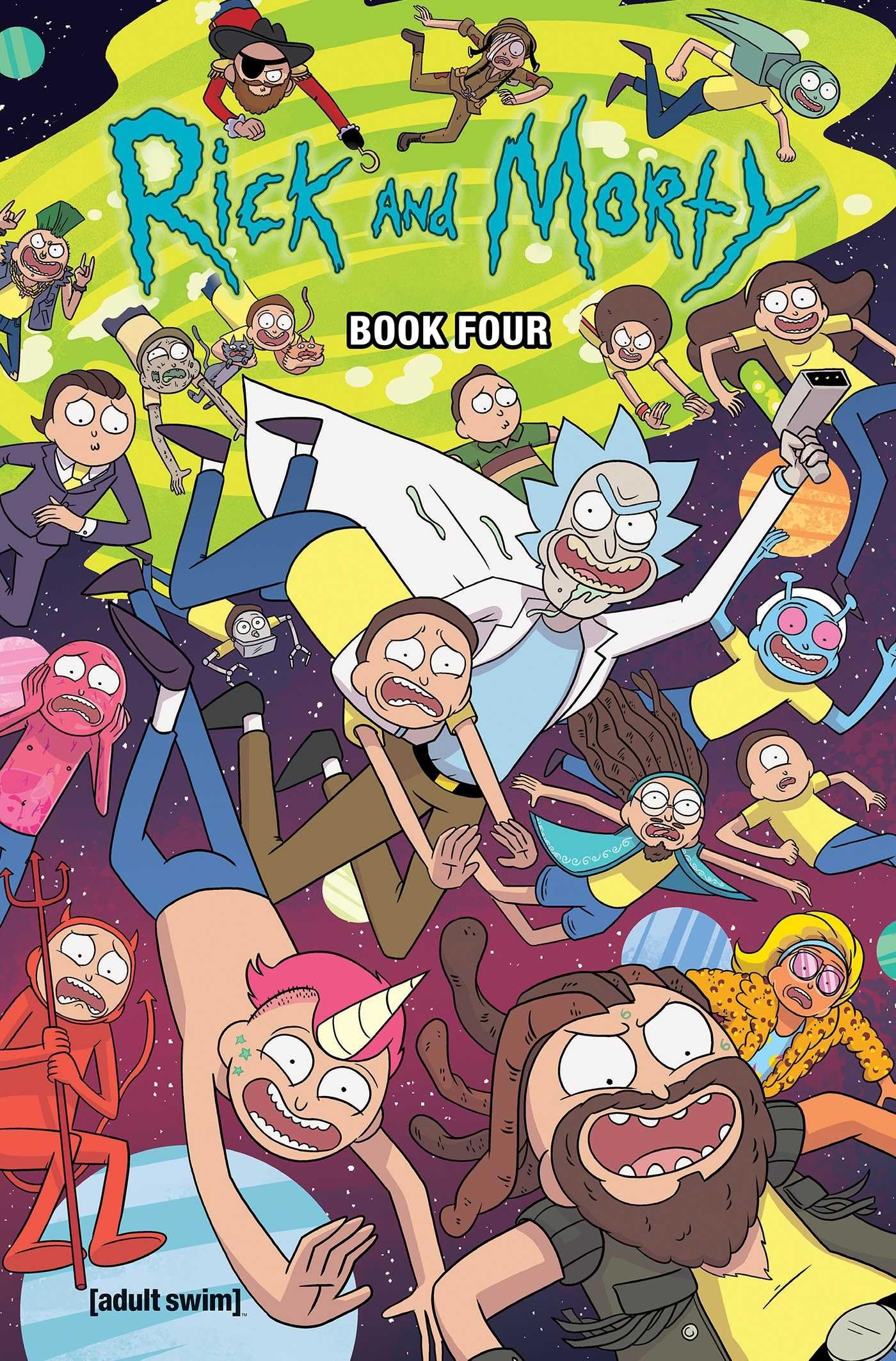 Amazon.com: Rick and Morty Book Four: Deluxe Edition (4): 9781620105948 ...