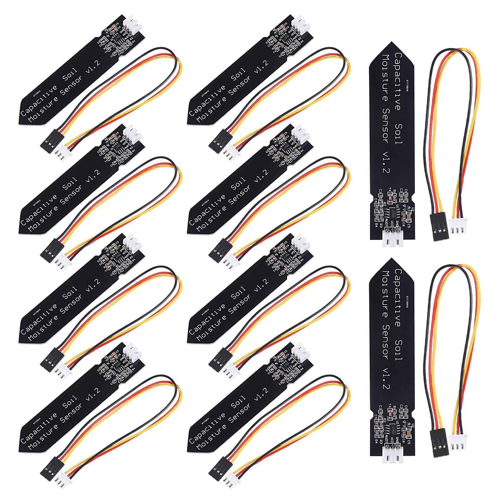 Snapklik.com : 10PCS Capacitive Soil Moisture Sensor Module Corrosion ...