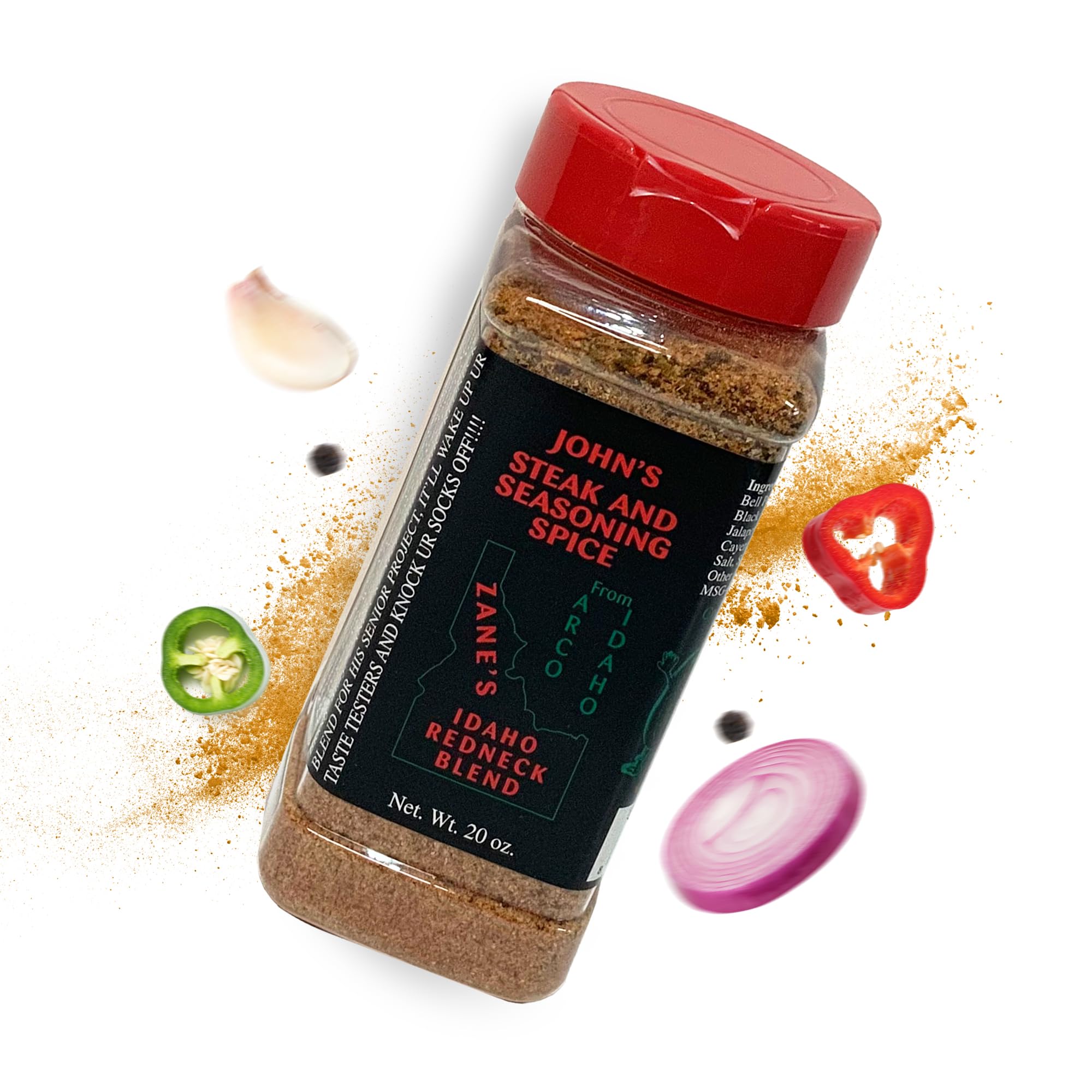 Amazon.com : John’s Steak and Seasoning Spice, Spicy Steak Seasoning ...