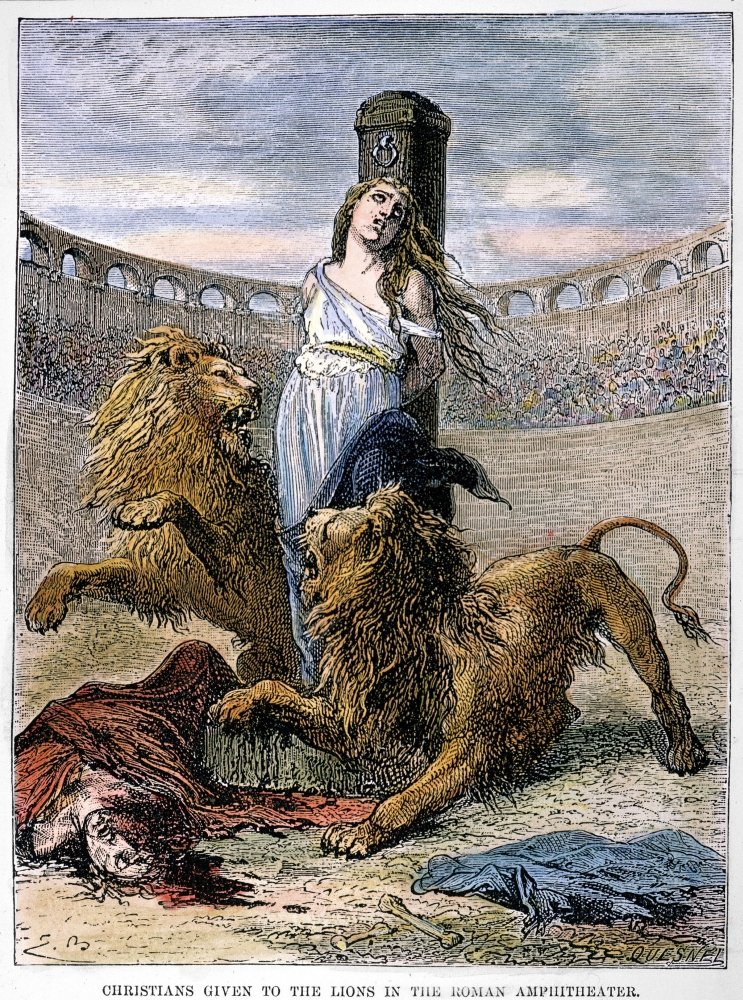 Roman Lions Christians
