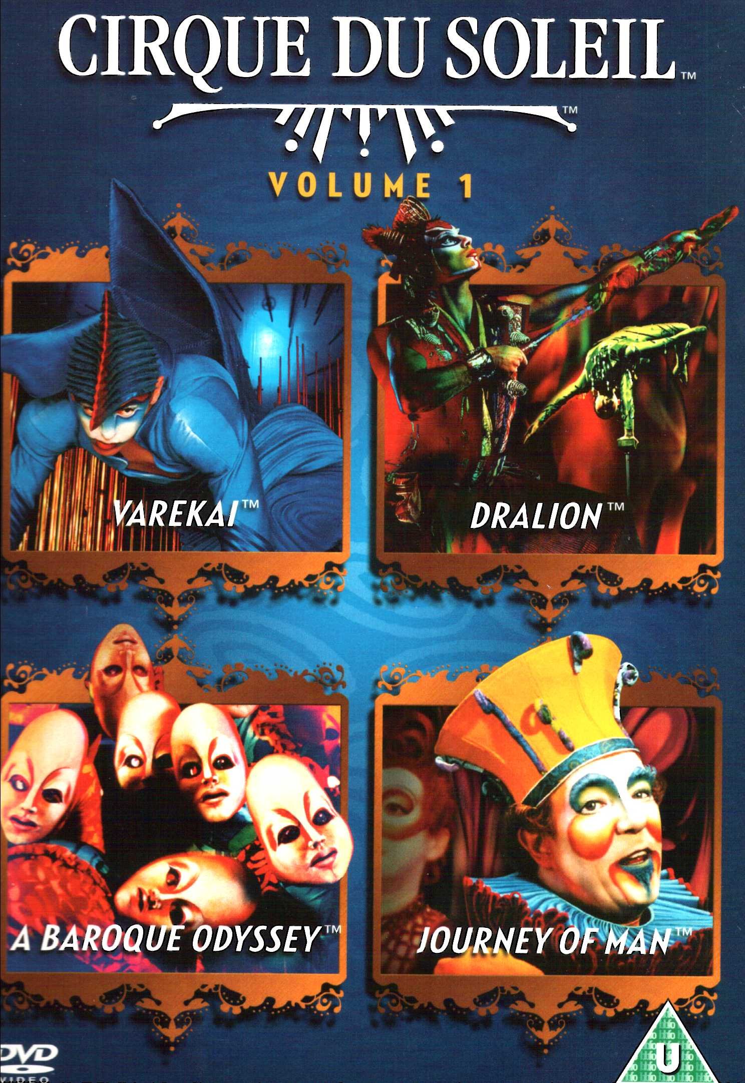 Cirque Du Soleil - 4-title pack - Dralion/Varekei/Journey Of Man/A ...